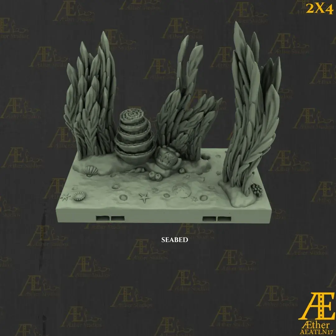 Game Props STL Download - AEATLN17 -Kelp Forest 2by Aether Studios