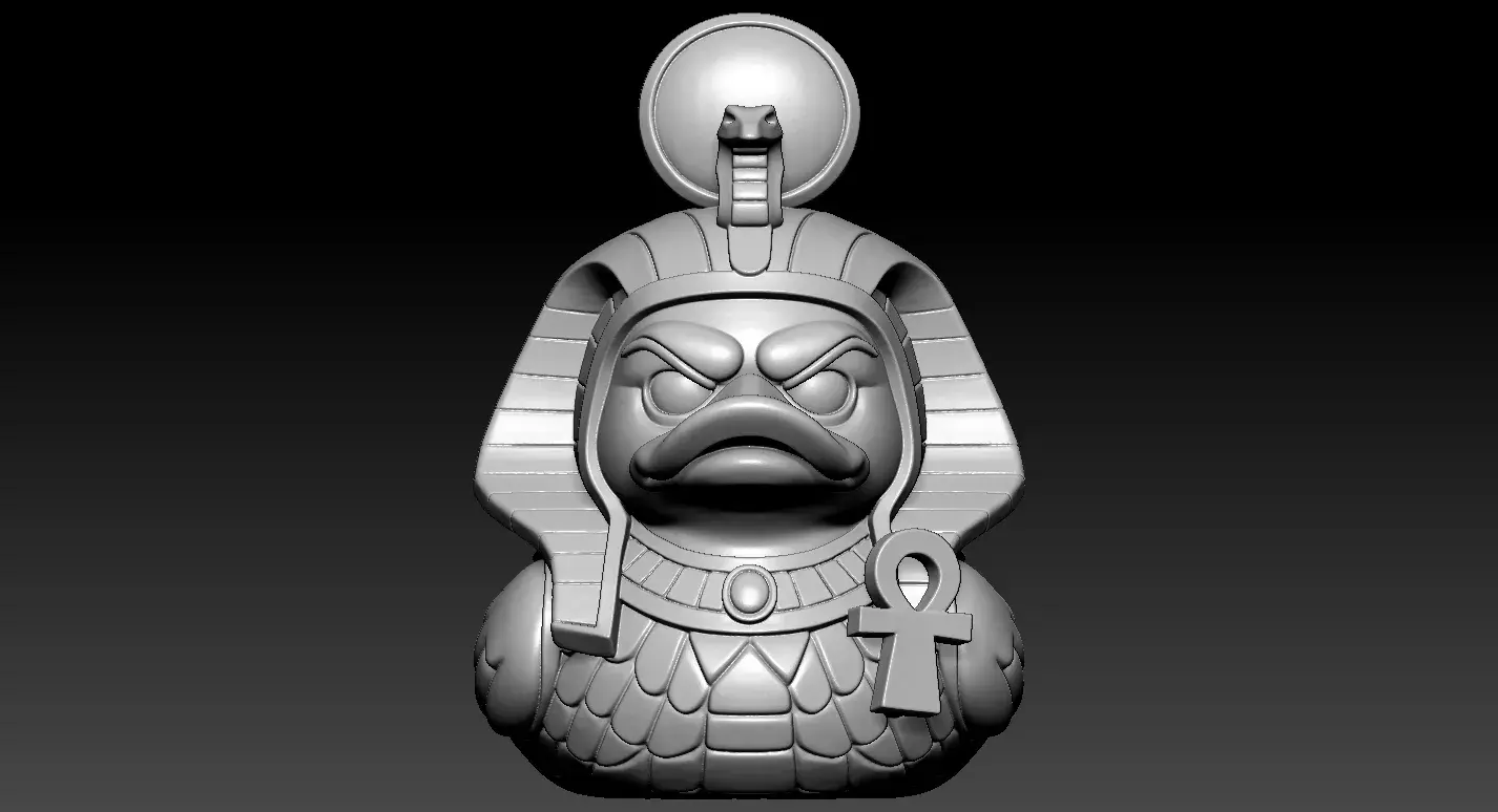 Other STL Download - Rubber Duck - Ra - Sun god - 3D printby Rubber Duck