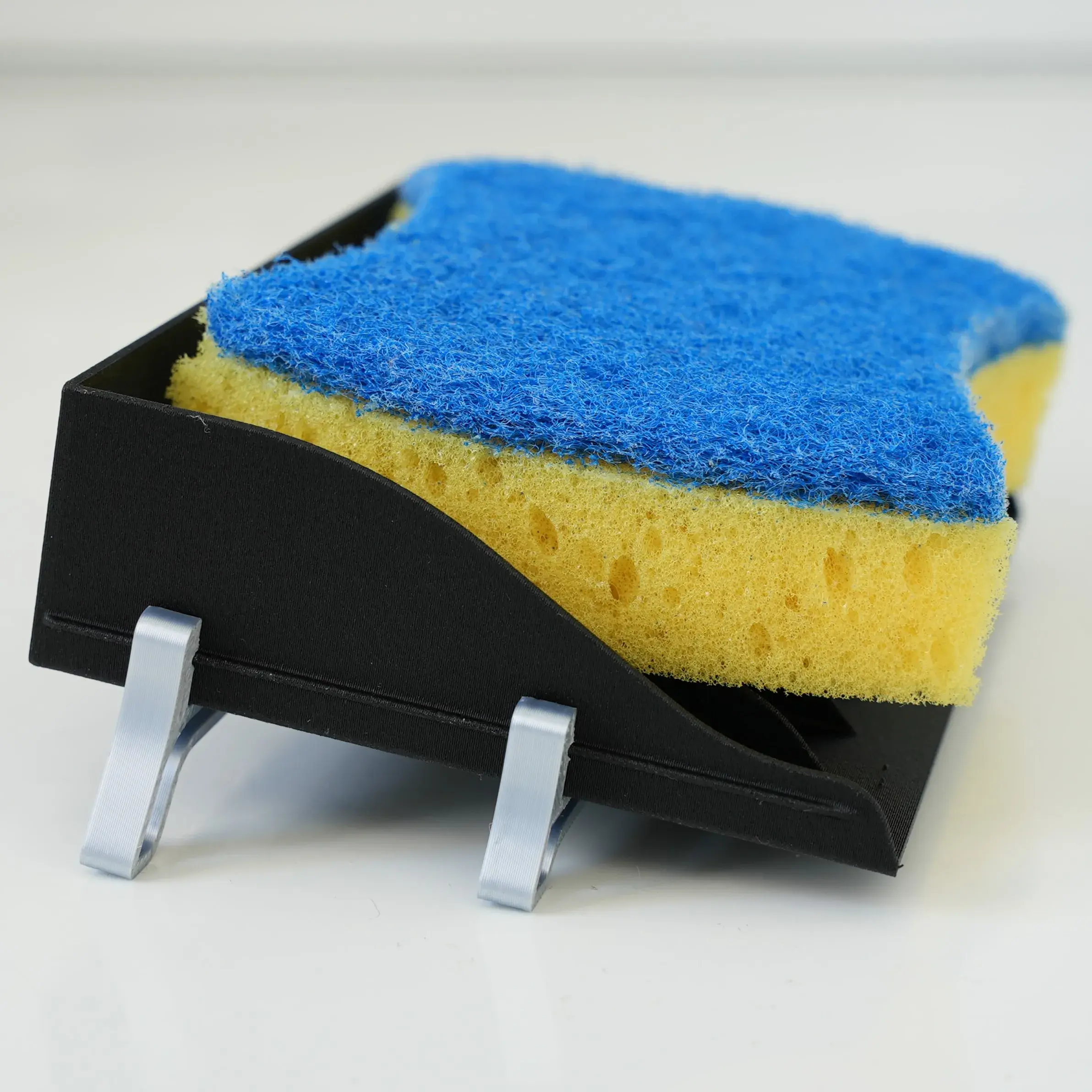 Other STL Download - Faucet sponge holder ( NO SUPPORT/ NO glue )by ...