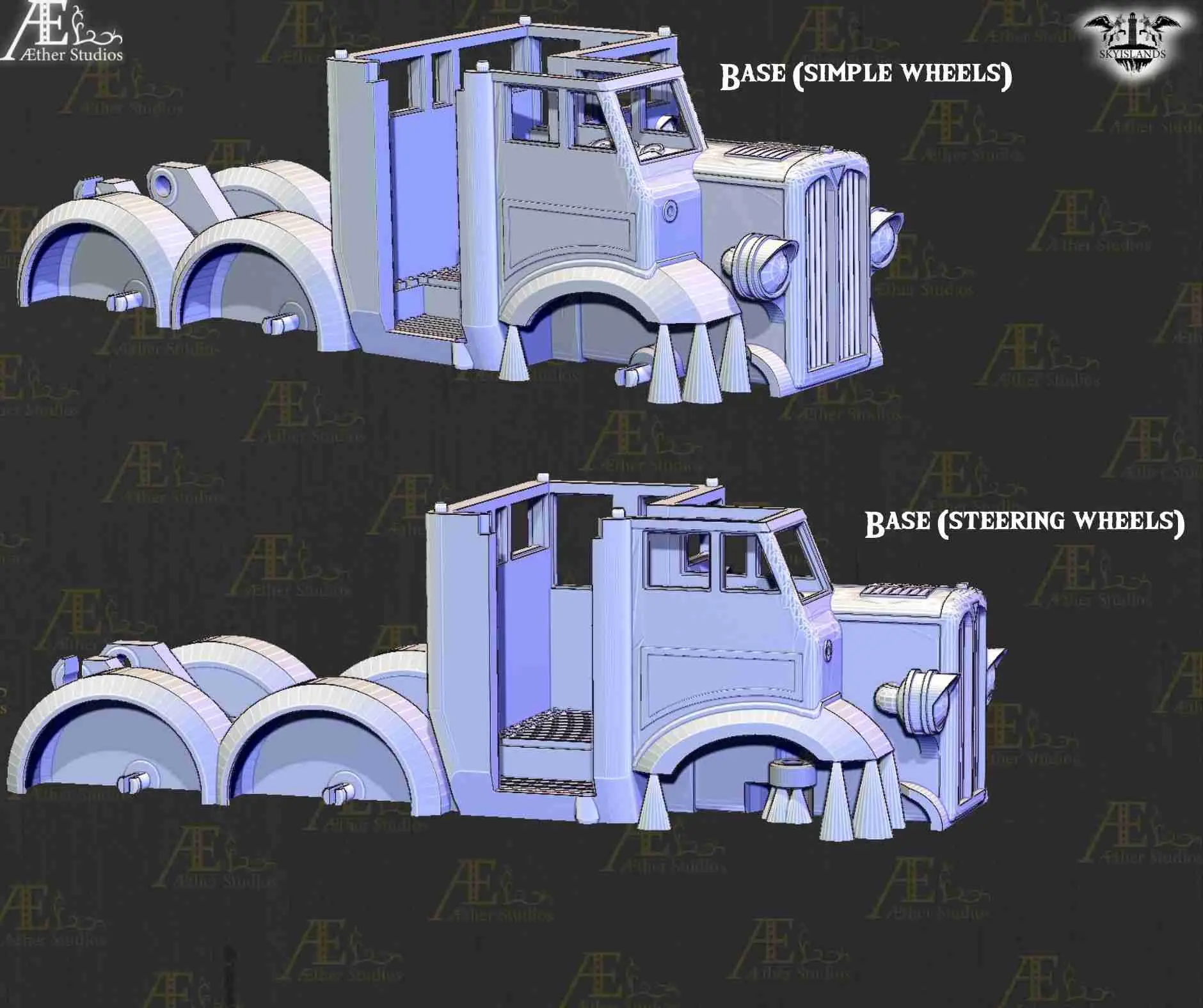 Vehicles & Machinery STL Download - KS3VEH03 - Ziltek A-L-Xby Aether ...