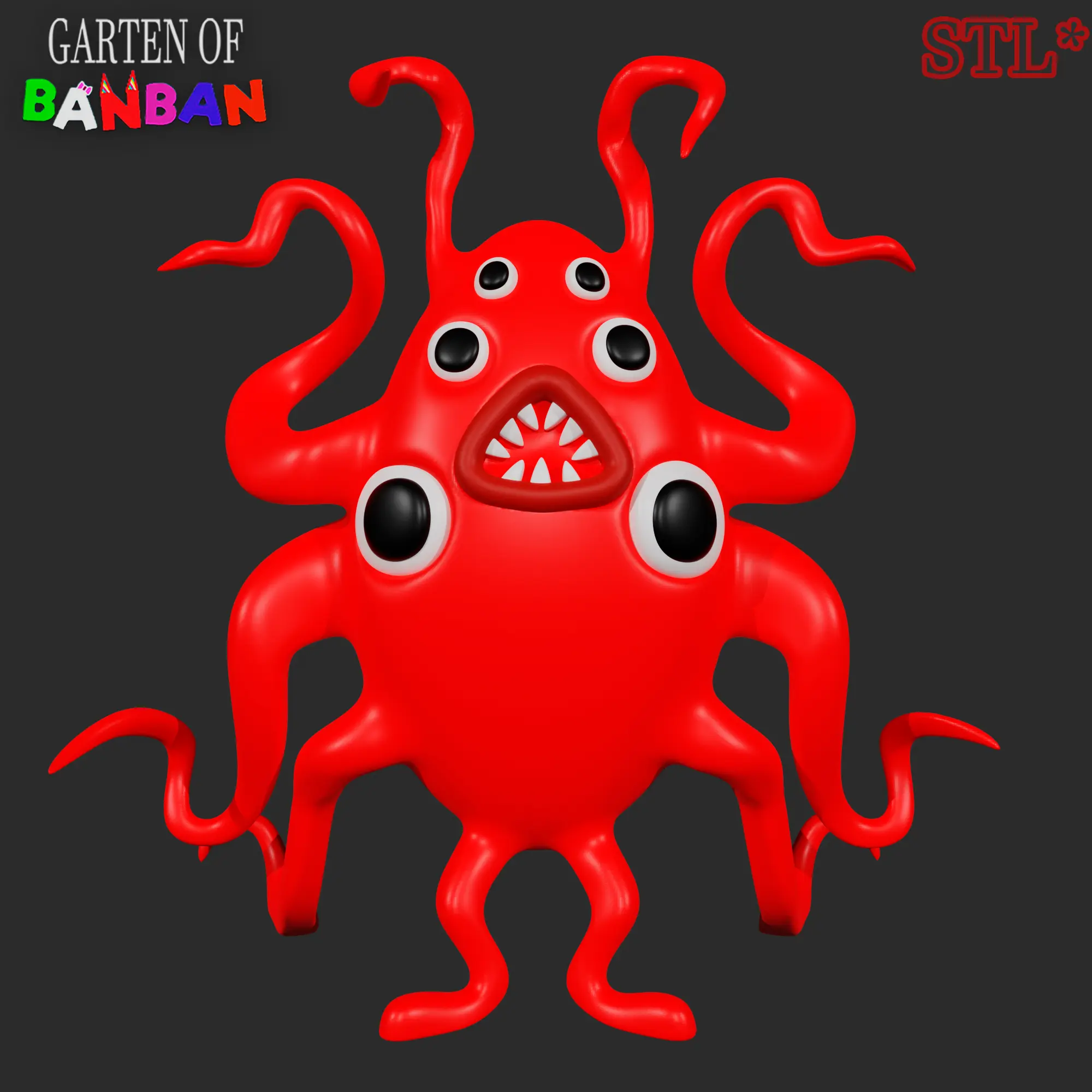 Characters & Creatures STL Download - SAD SETH FROM GARTEN OF BANBAN 3 ...