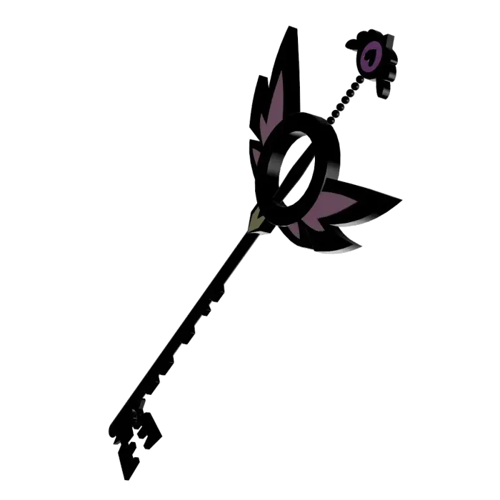 Cosplay STL Download - Lucifer Morningstar's Keyblade - Hazbin Hotelby ...