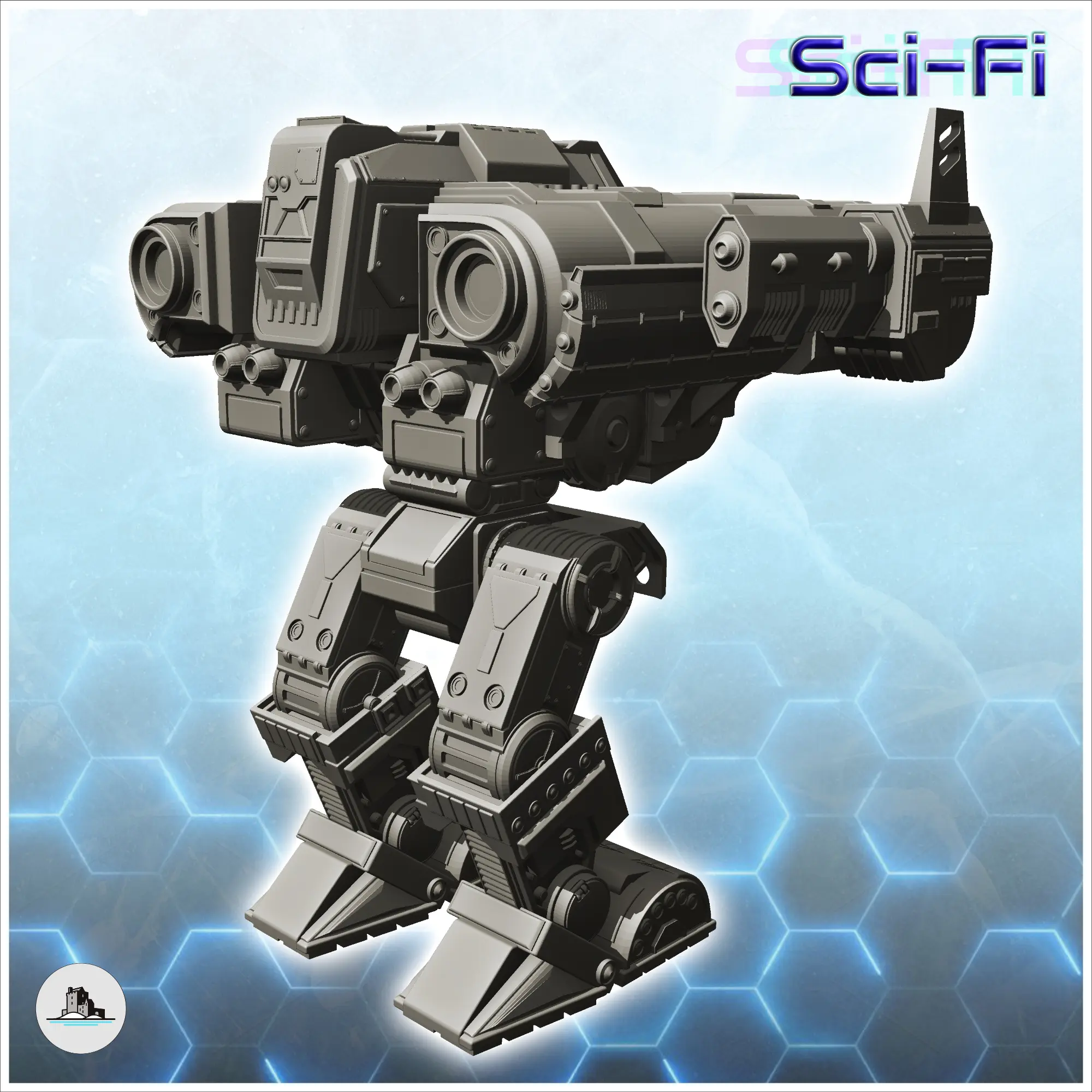 Miniature Games & Accessories STL Download - Childir combat robot (9 ...