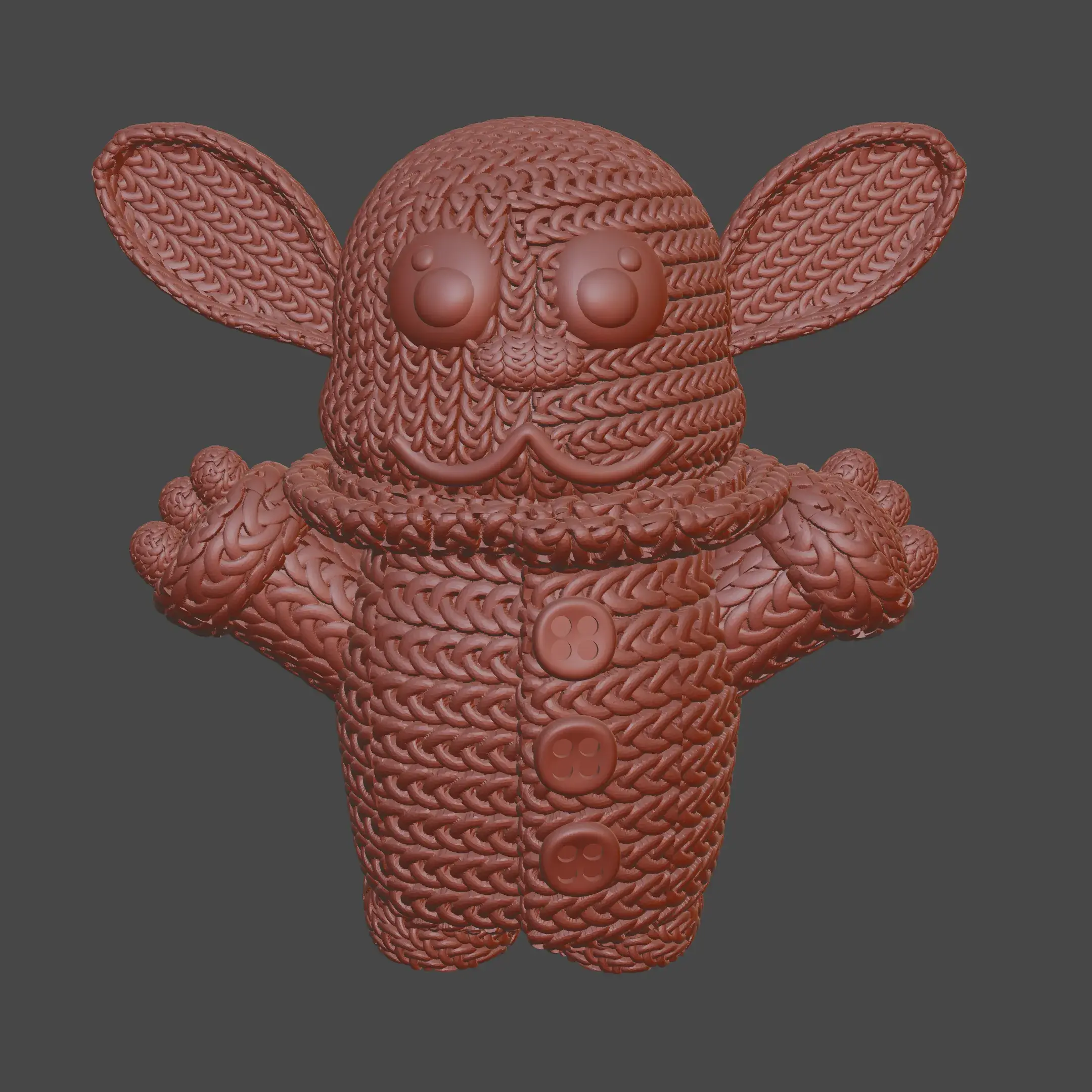 3D Printer Files | 3MF File | Knitted Baby Alein | Creality Cloud