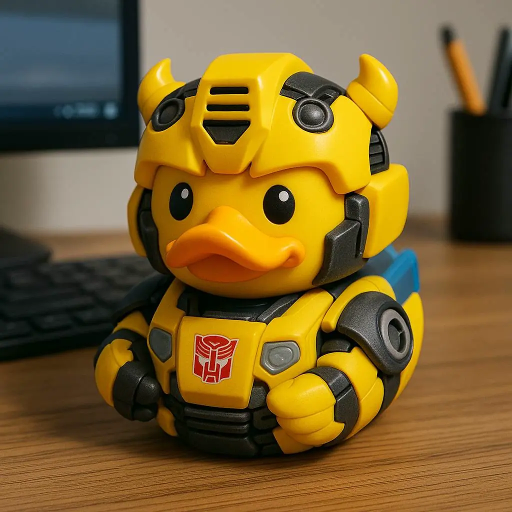 Characters & Creatures STL Download - Rubber duck Bumblebee ...