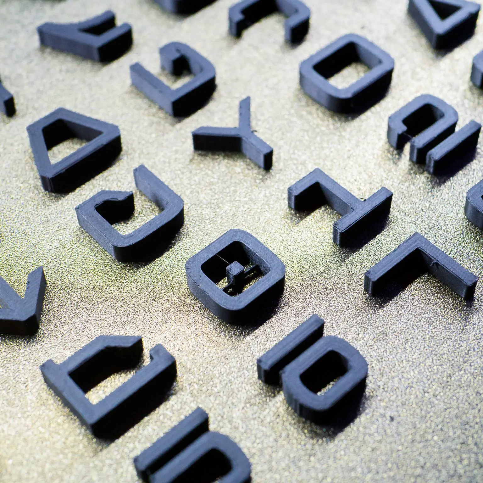 3D Printer Files | 3MF File | Aurebesh Alphabet – Star Wars Letters ...