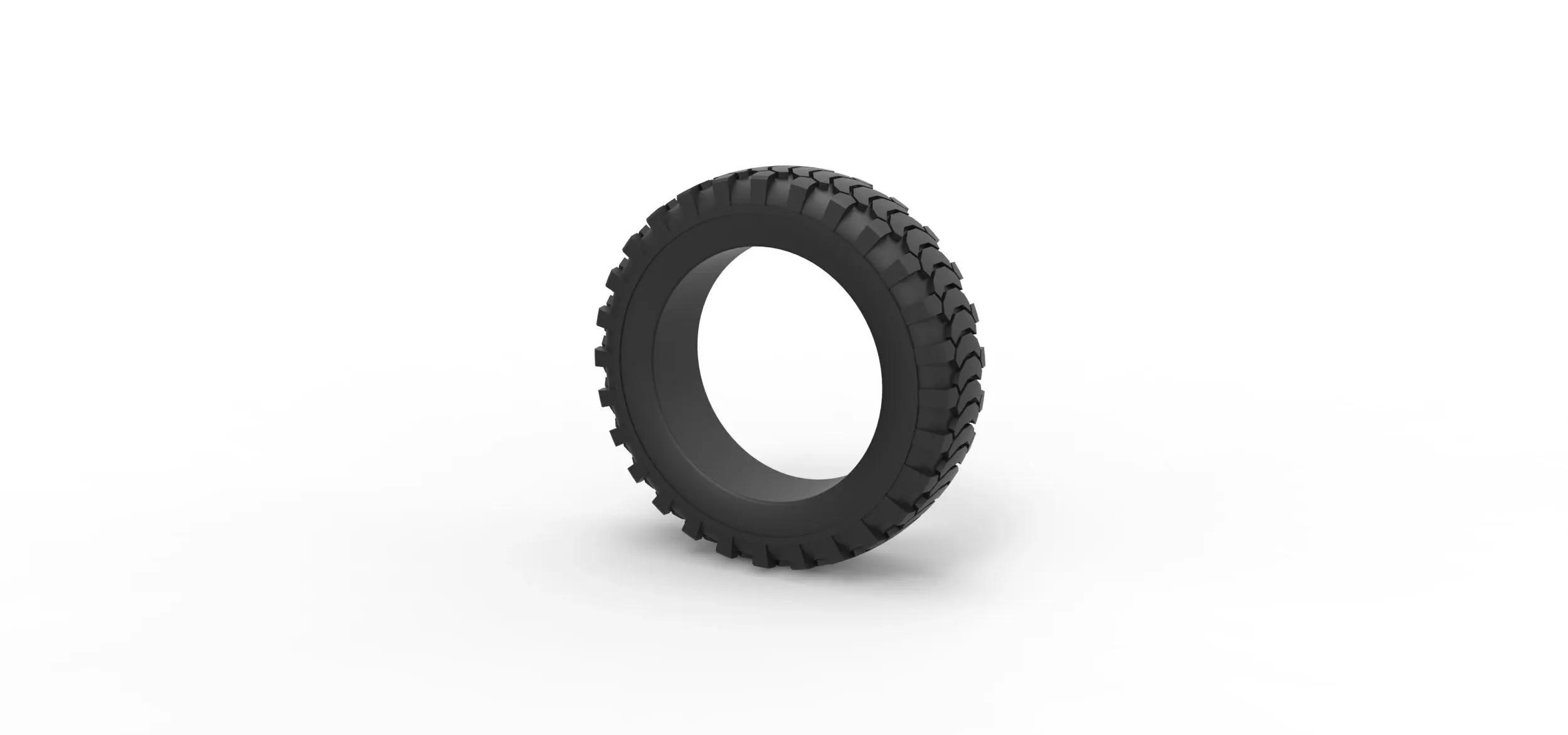 Vehicles & Machinery STL Download - Military tire 13 Scale 1:25by ...