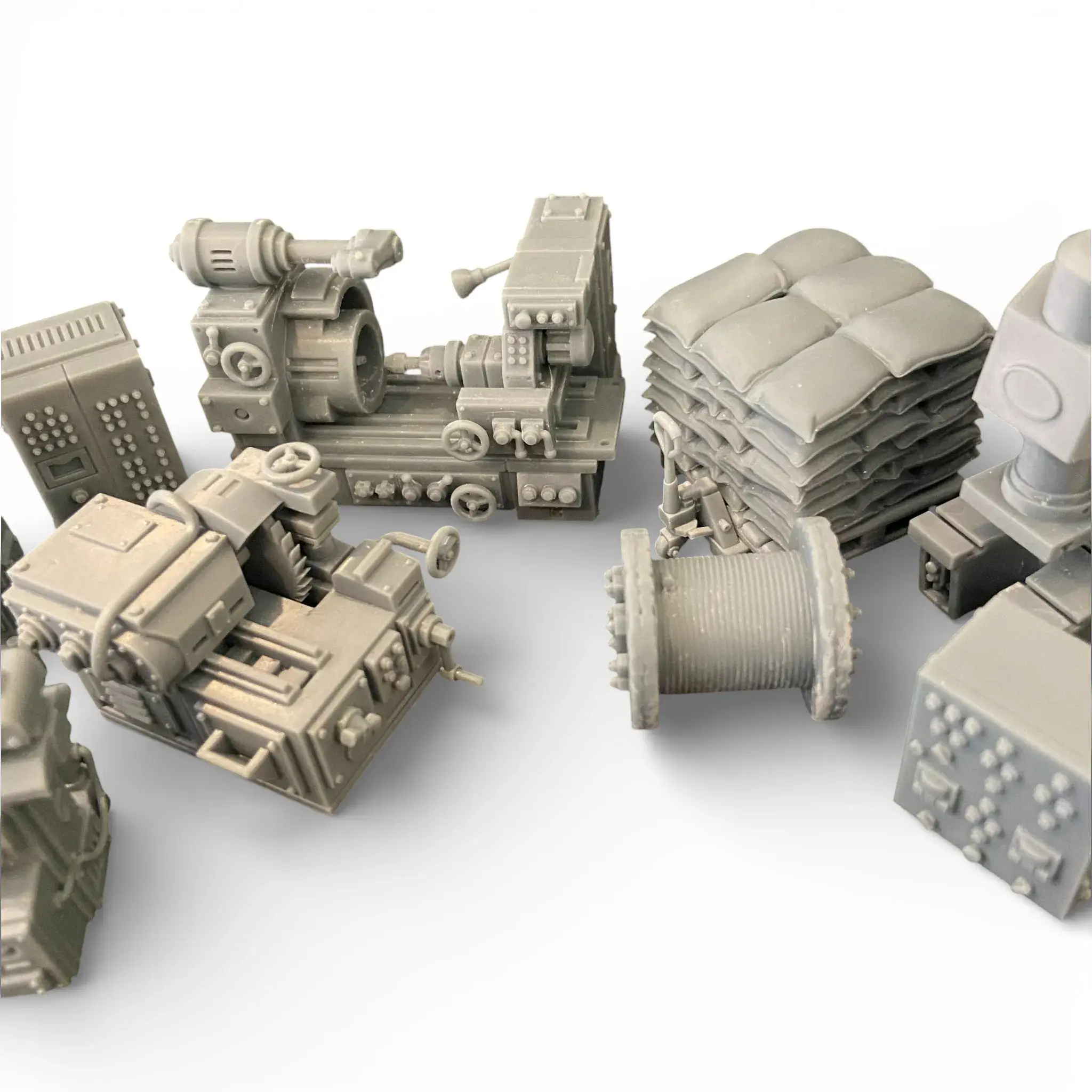 Props & Terrain STL Download - Factory Machinesby Tiny Furniture
