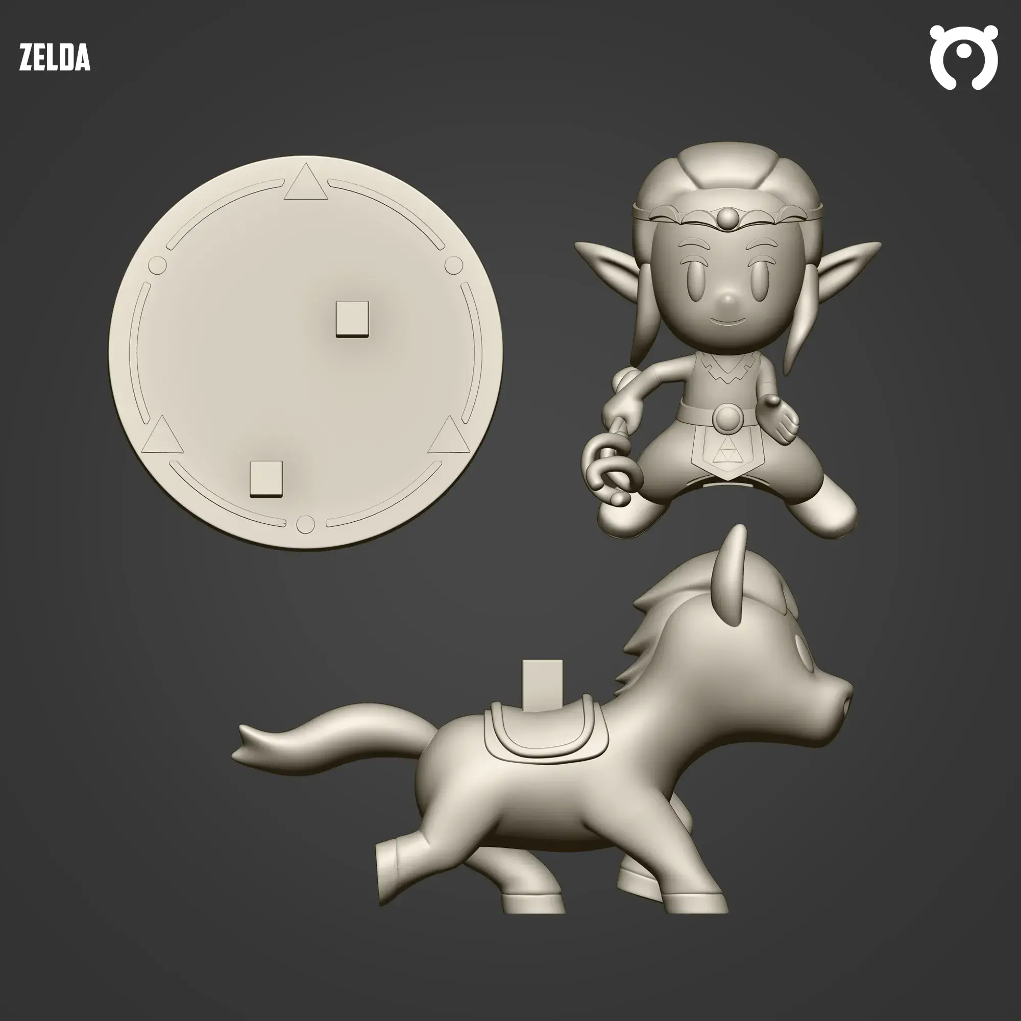 Characters & Creatures STL Descarga - Zelda - Zelda Echoes of Wisdom ...