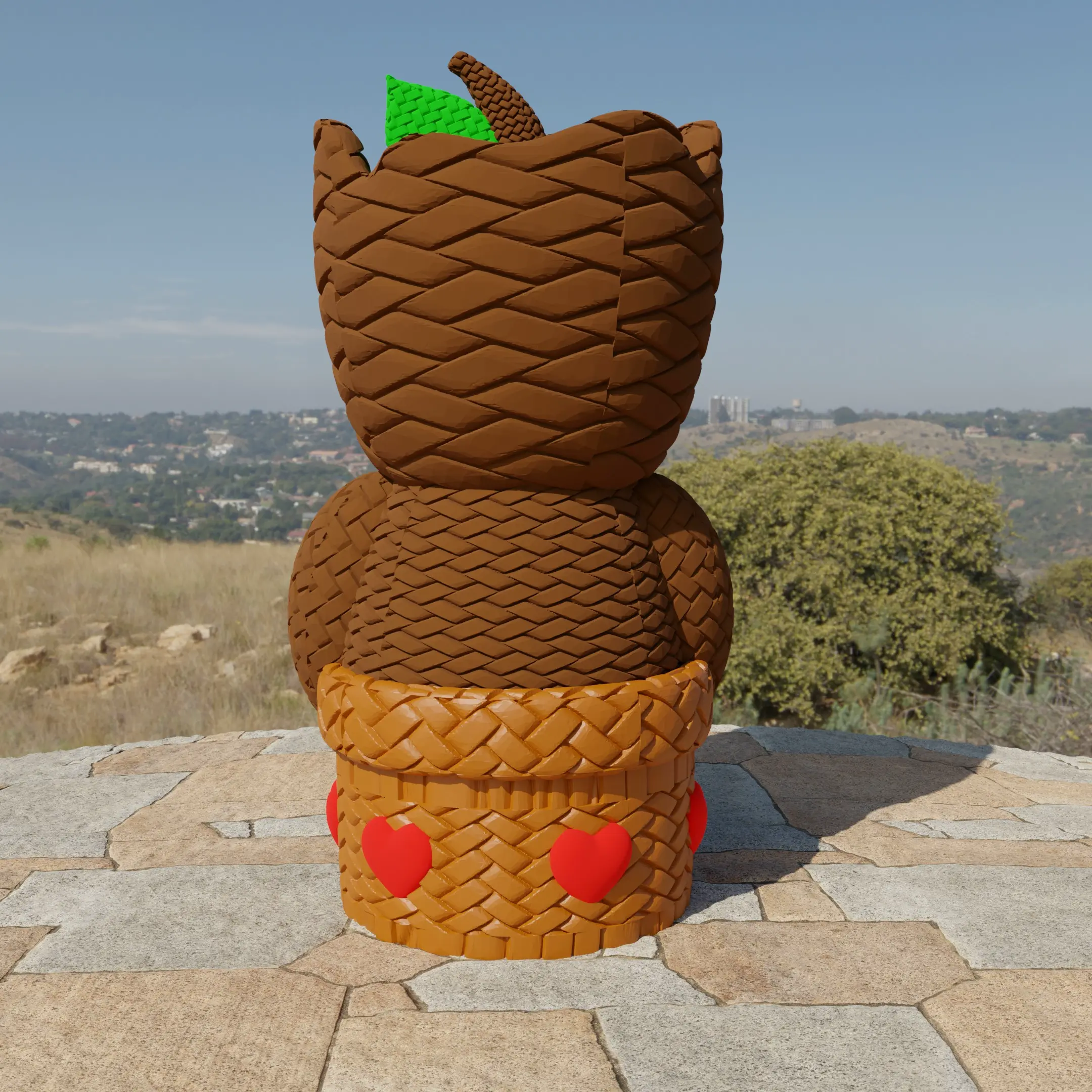 Characters & Creatures STL Download - woven Cute grootby Anukalpgenesis3d