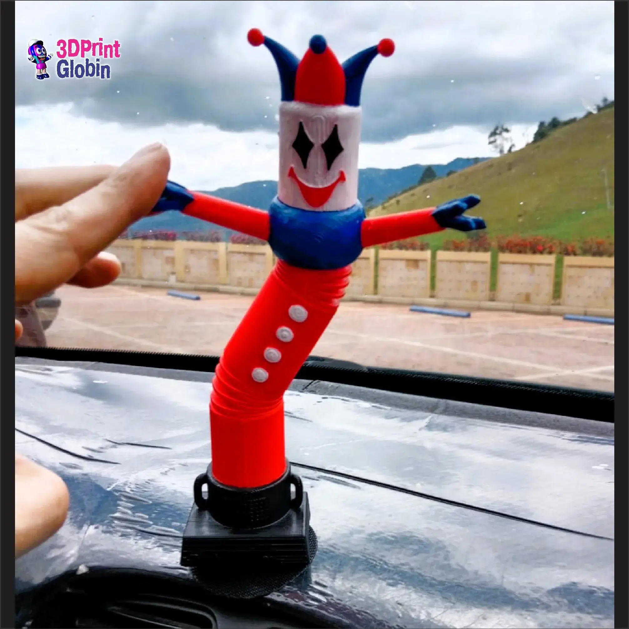 Other STL Download - Tubo Bailarin Arlequin Inflable Flexiby 3DPrintGlobin