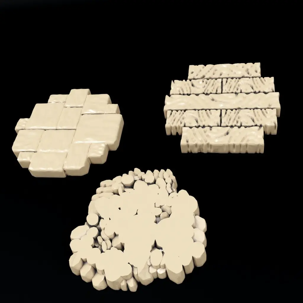 Free Miniature Games & Accessories STL Download - Patch Basesby SMT_M 🦊