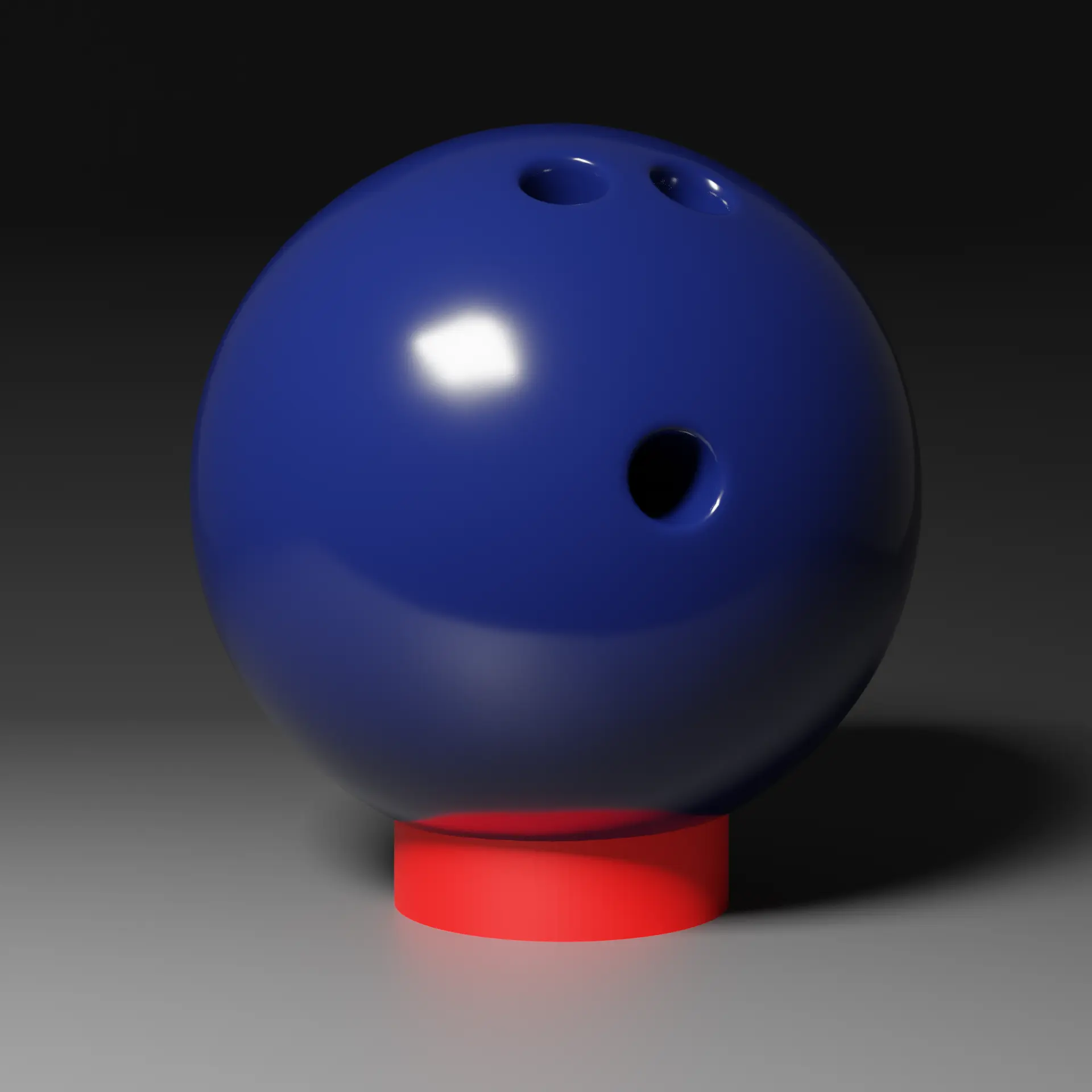Board Games & Card Games STL Download - Bowling Ball Holderby Croackos