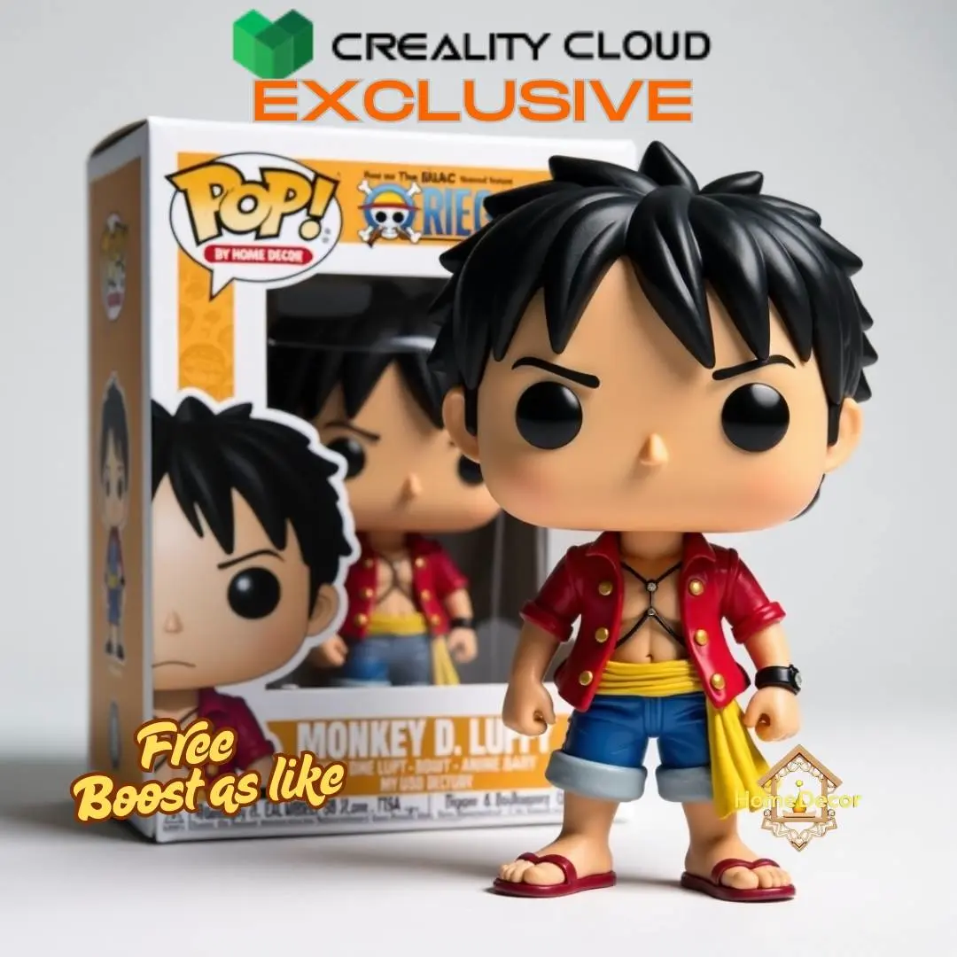 3D Printer Files | 3MF File | Monkey D. Luffy | Creality Cloud