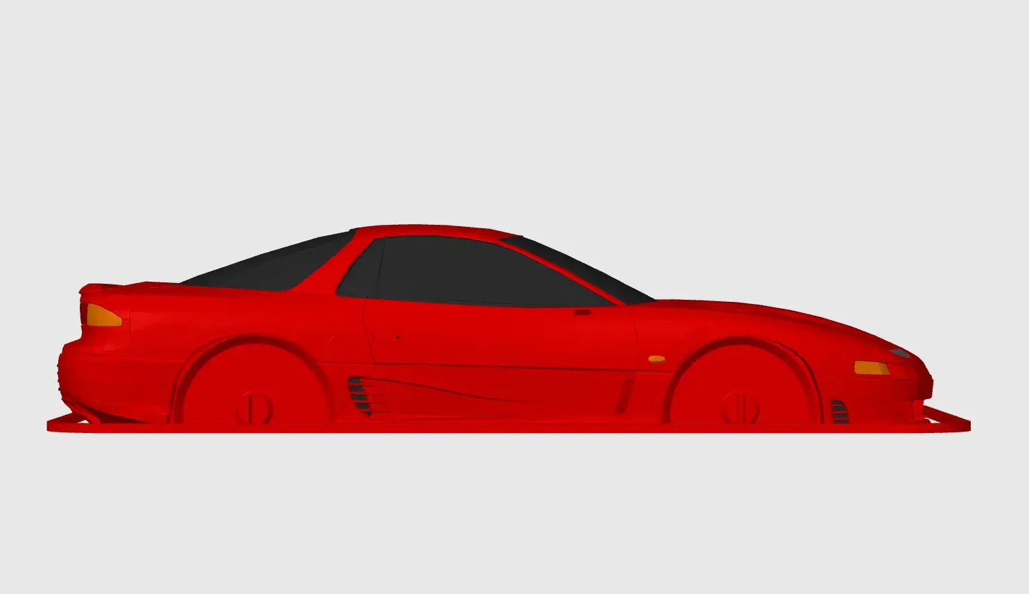 3D Printer Files | 3MF File | Mitsubishi 3000GT / GTO VR4 Kit Card (1: ...