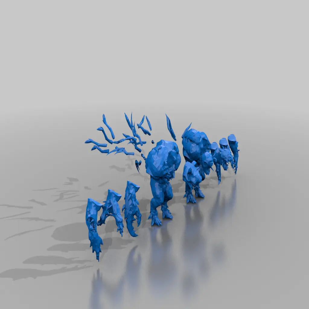 modular chaos spawn - chaos - gubbins | 3D models download | Creality Cloud