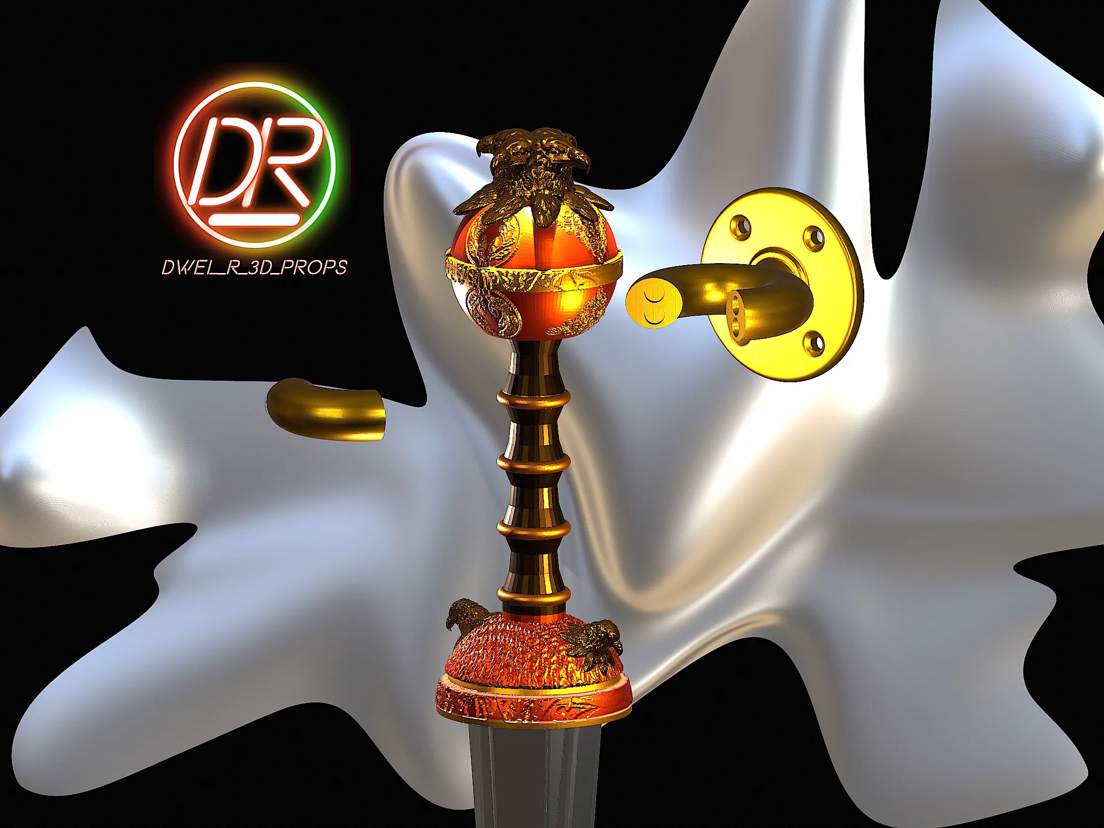 Cosplay STL Download - Champion Gladiator Gladius (Sword) by Dwel_R_3D ...