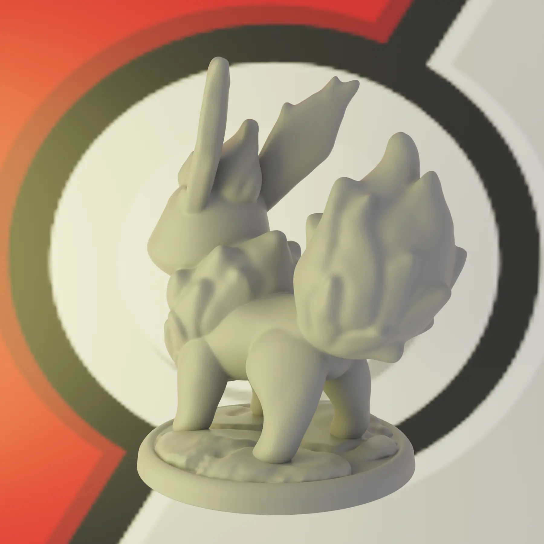 Other STL Download - Flareon Chibi FanArtby Lio3D.impresiones