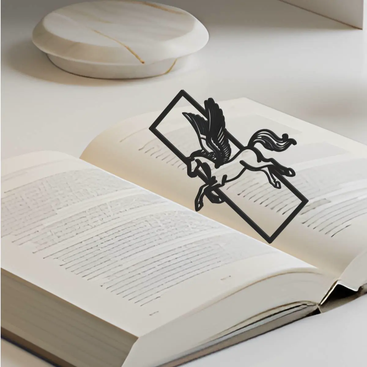 Stationery & Learning Tools STL Download - Pegasus Bookmark, Creativity ...