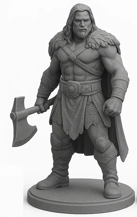 3D Printer Files | 3MF File | Barbarian | Creality Cloud