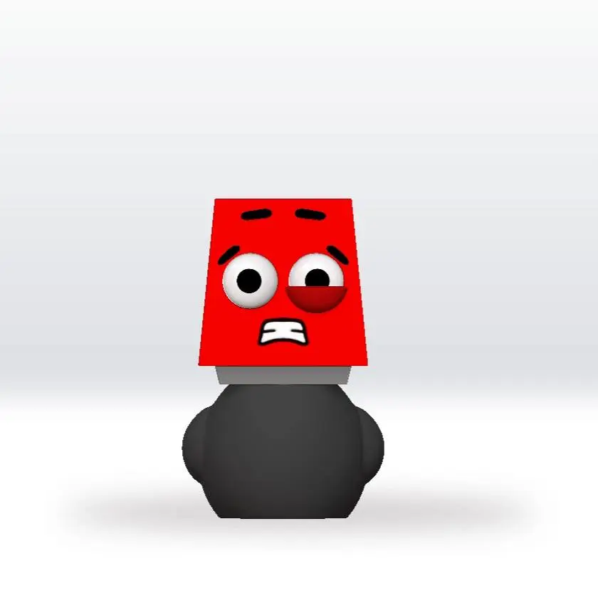 Characters & Creatures STL Download - Sprunki OC PANIC Duck Phase 1 STL ...