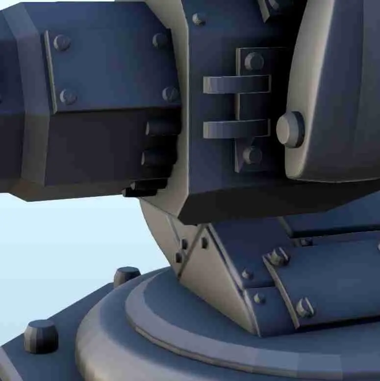 Other STL Download - Laser gun turret on axis 2 (+ supported version ...