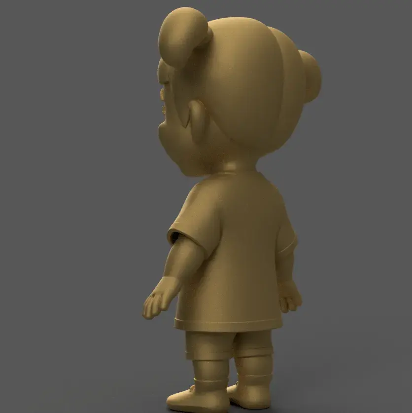 Characters & Creatures STL Download - Boo Model from Monsters Inc - Fun ...
