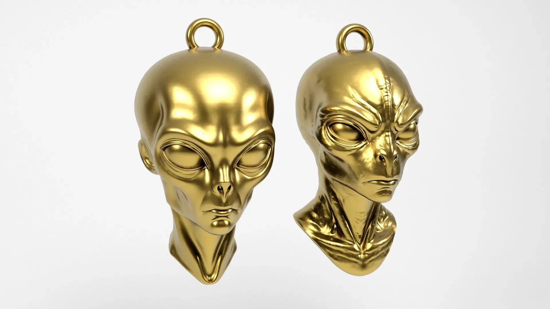Jewelry & Accessories STL Download - Aliens Pendantsby 3D Everything