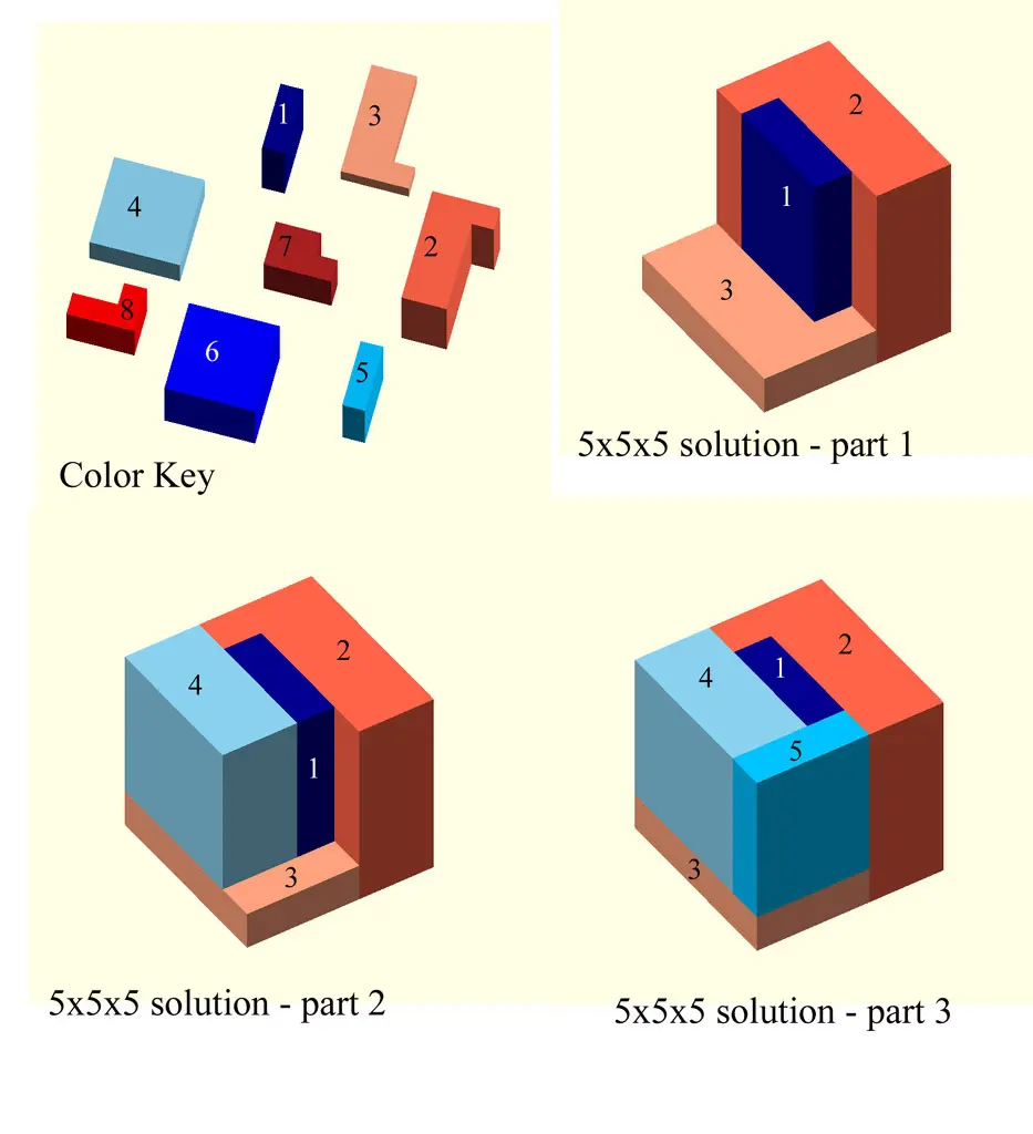 Free Board Games & Card Games STL Download - Cube Dissection Puzzle 2 ...