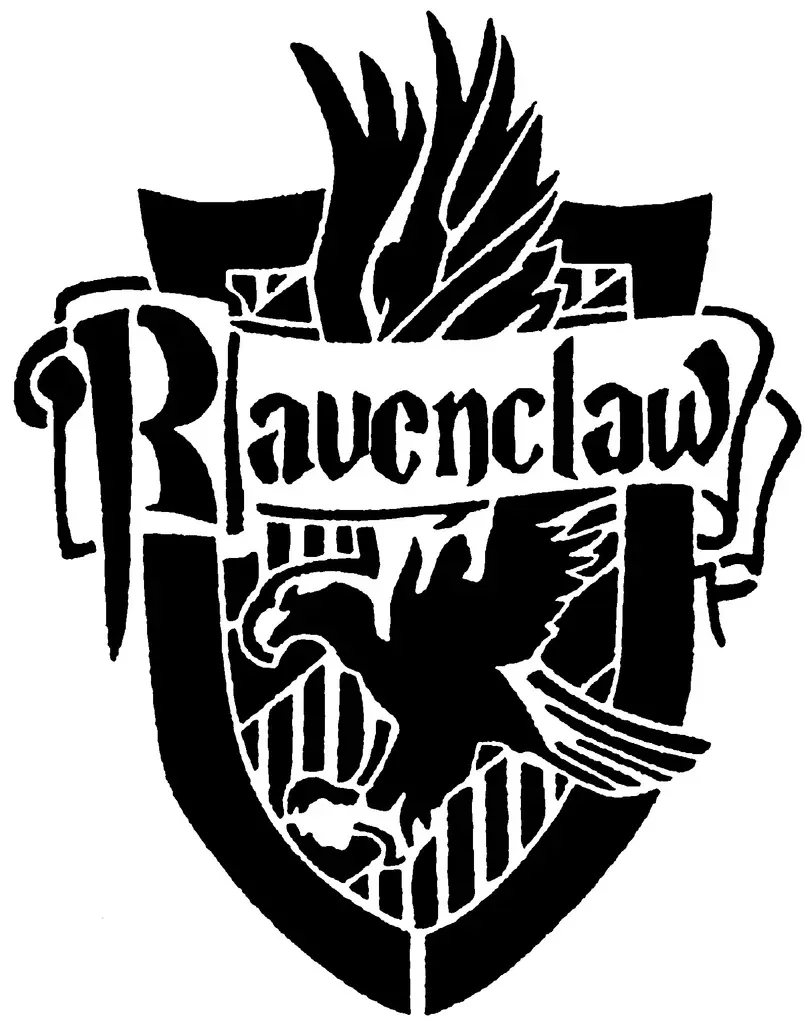 Free Badges & Coins STL Download - Raven Claw stencilby SMT_M 🦊