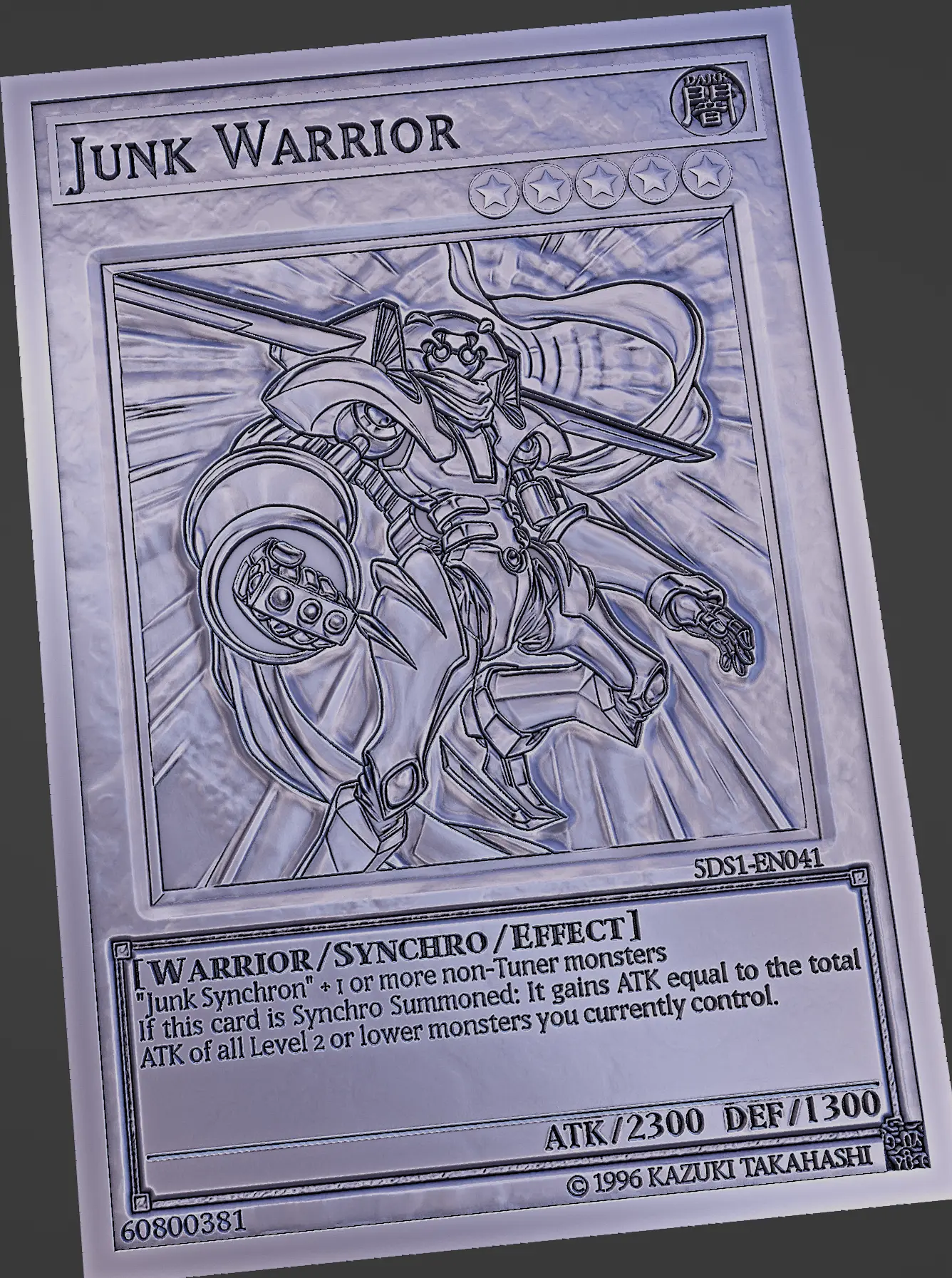 junk warrior - yugioh | 3D models download | Creality Cloud