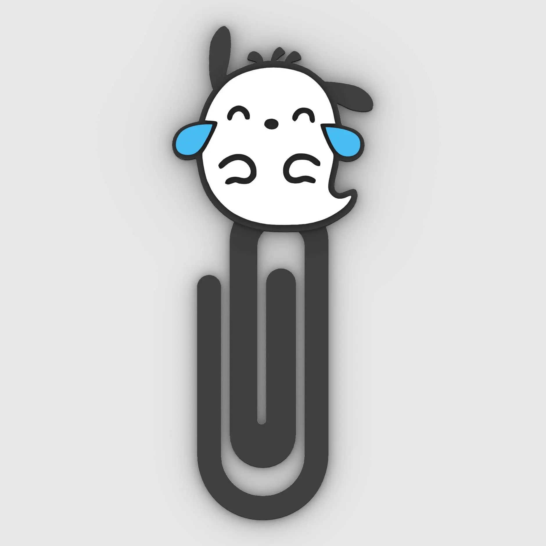 Stationery & Learning Tools STL Download - Pochacco Ghost - Paper clip ...