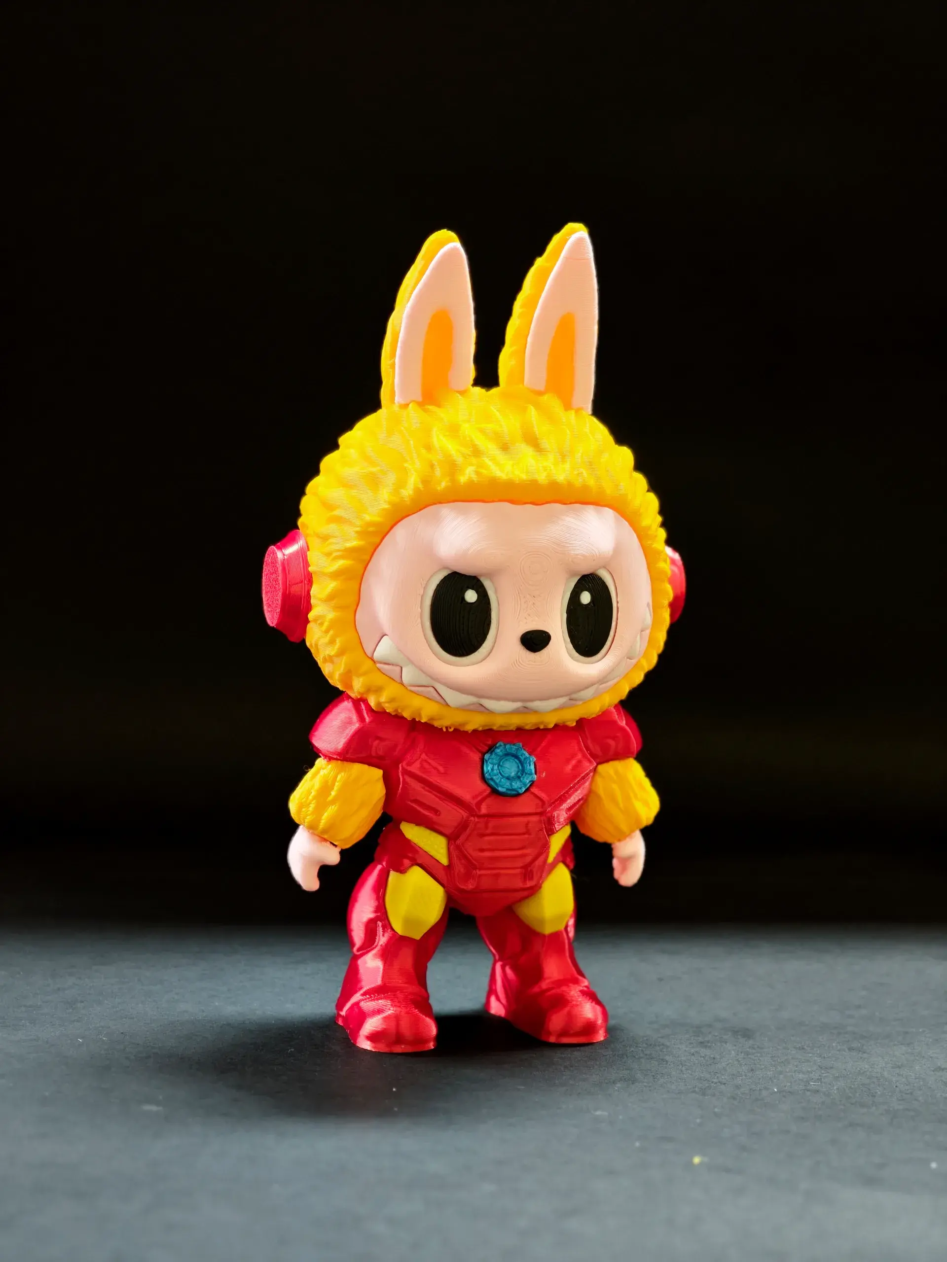 3D Printer Files | 3MF File | labubu Iron Man | Creality Cloud