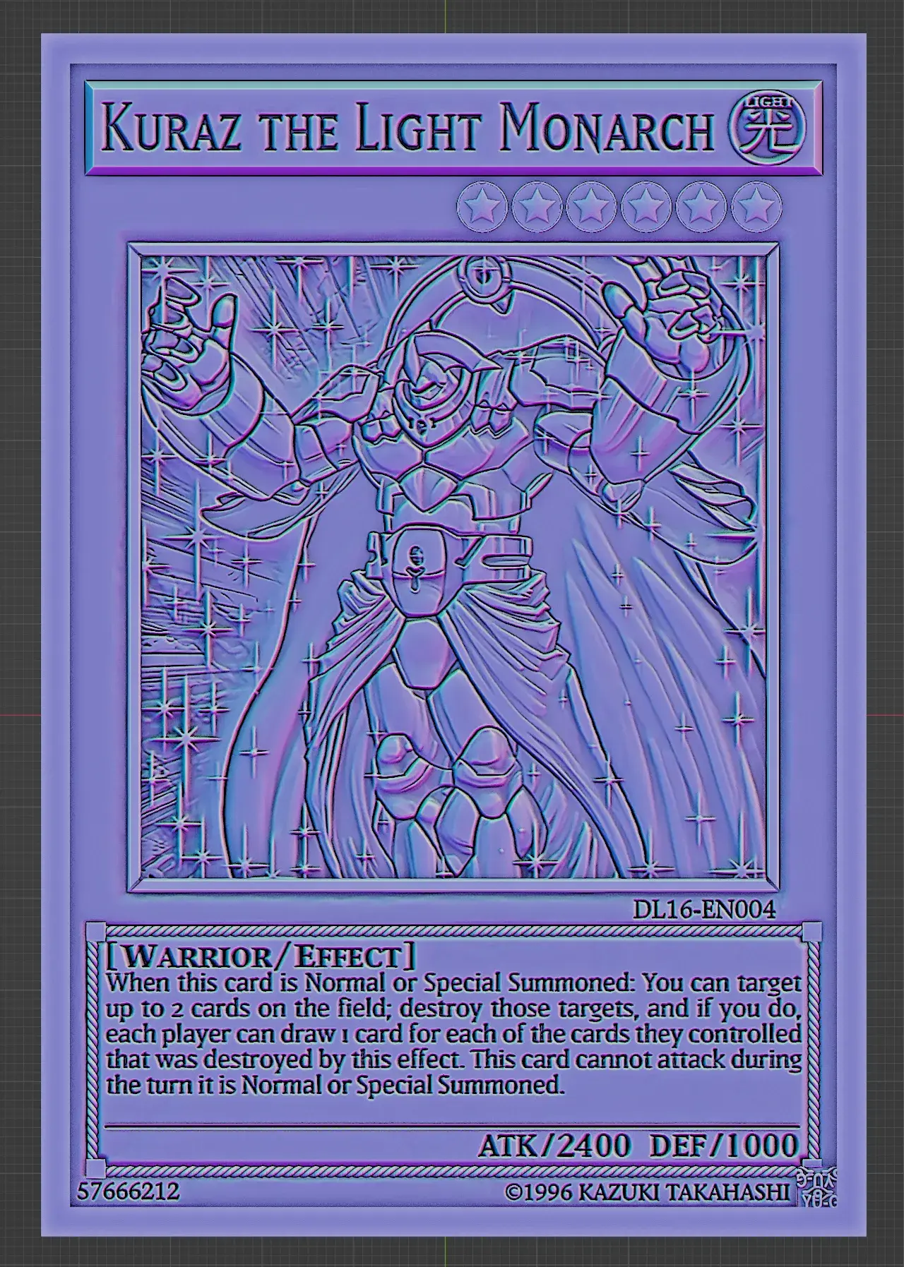 Other STL Download - Kuraz the Light Monarch - yu-gi-oh!by Wsonuchiha3D