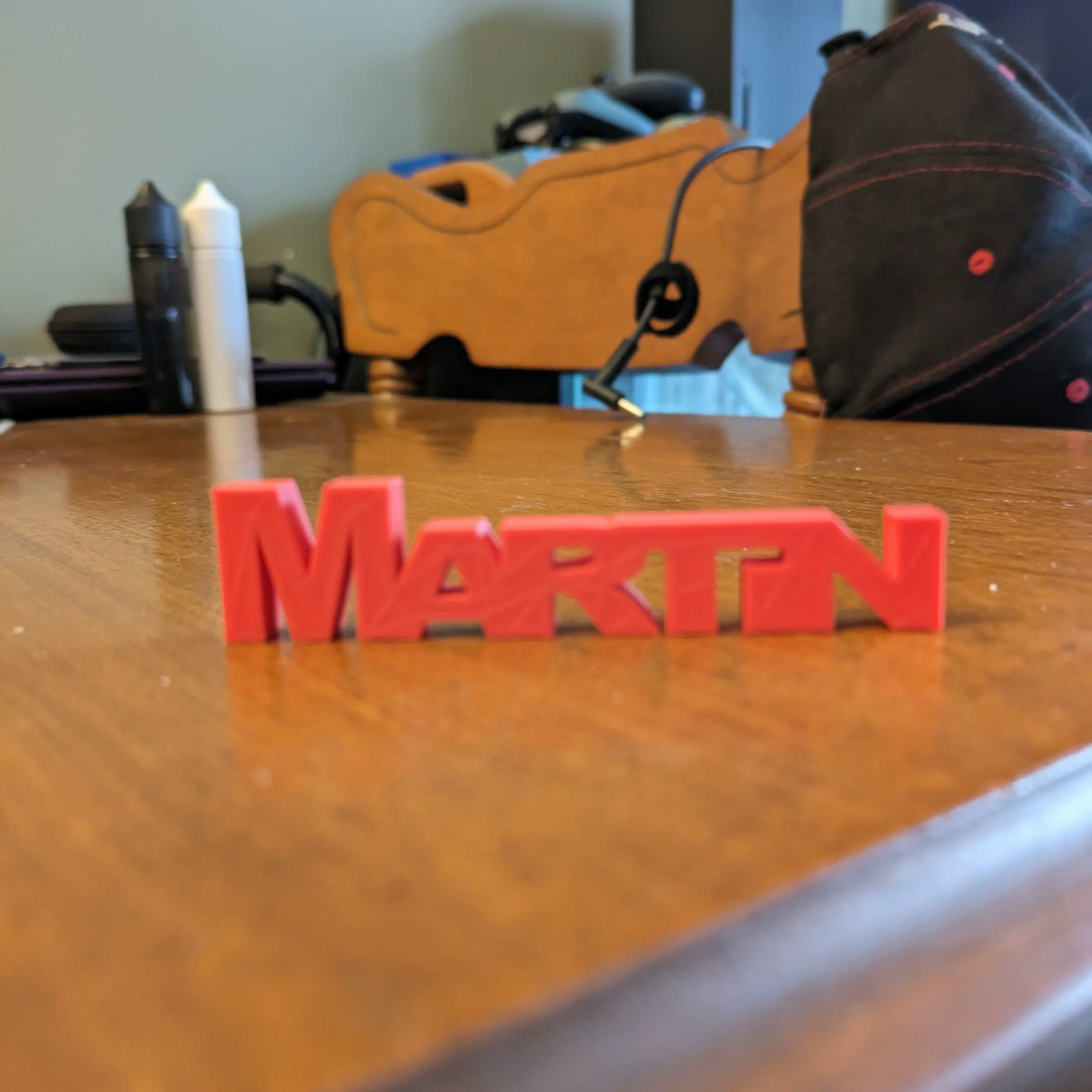 Free Home Decorations & Ornaments STL Download - Display Name "Martin ...