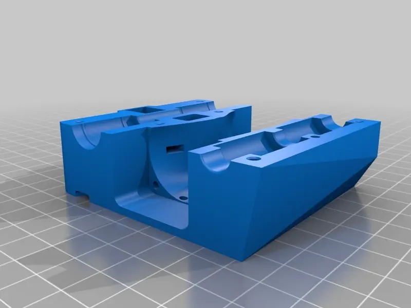 Free 3D Printer Parts STL Download - Low Poly Frog Mount (RigidBot E3D ...