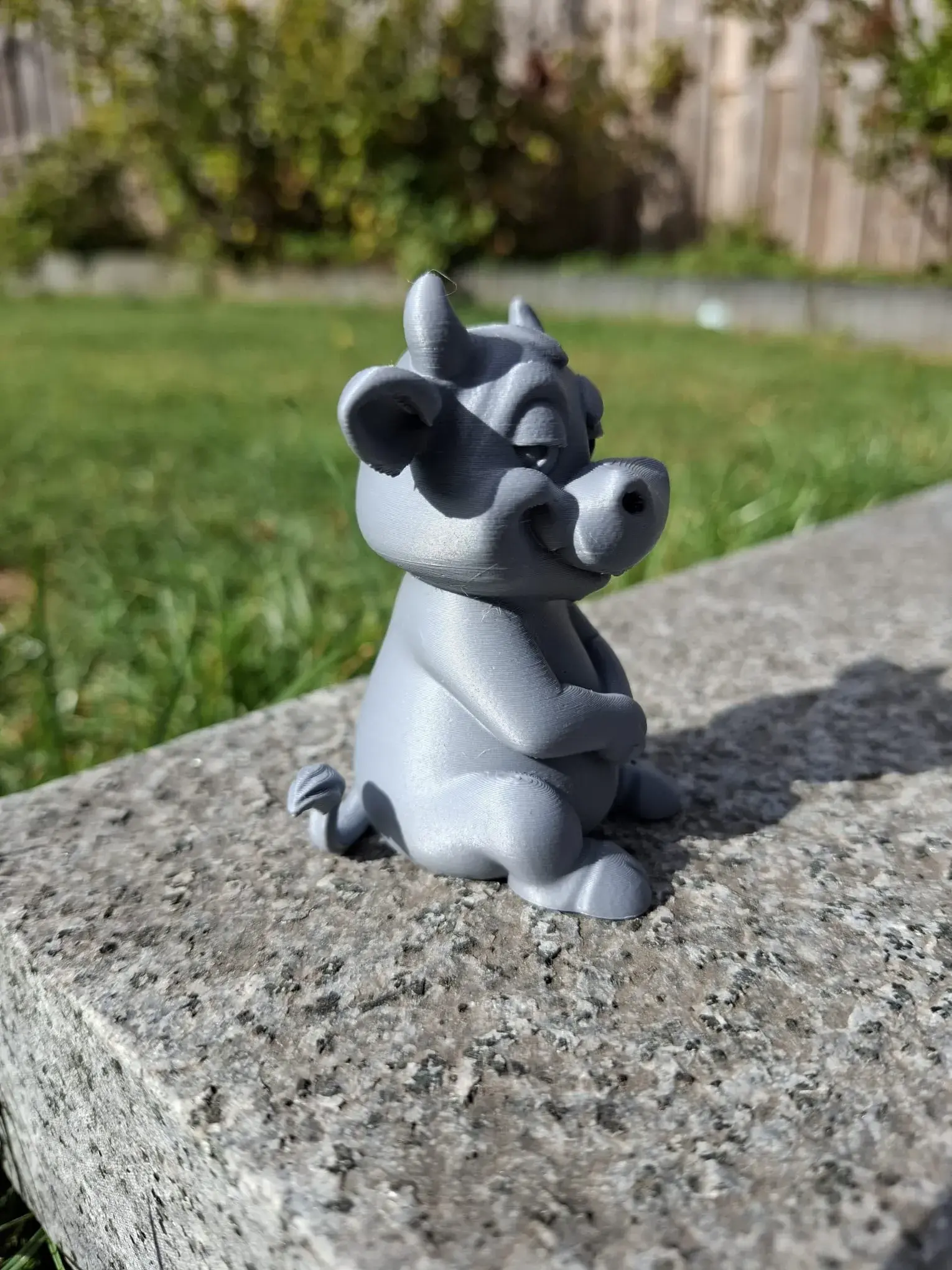3D Printer Files | 3MF File | Mischievous Cow Figurine | Creality Cloud