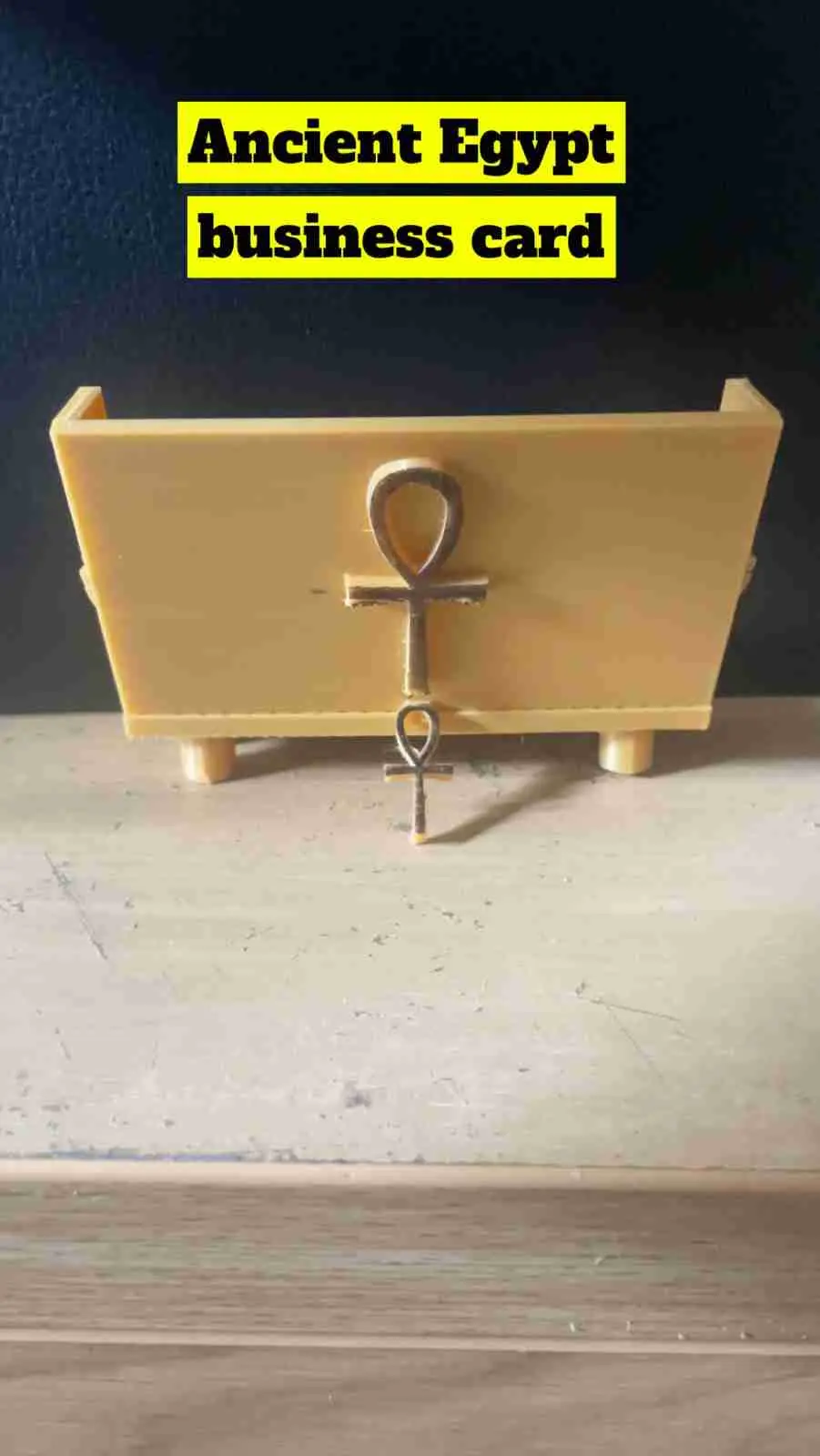 Digital Art STL Download - Ancient Egypt Business card from SOREGAby ...