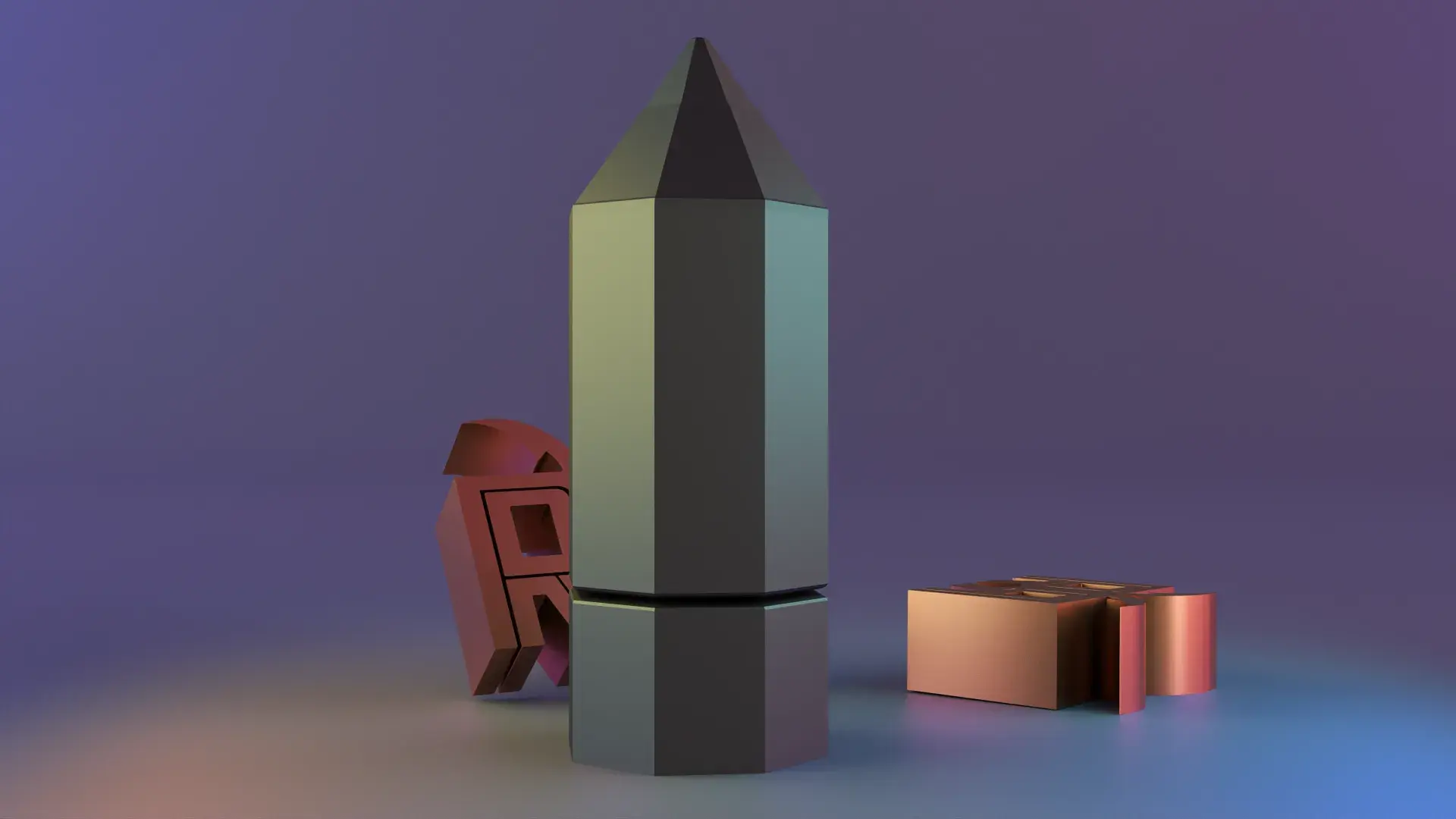 Stationery & Learning Tools STL Download - Standing Pencil Decorby rexer_3d