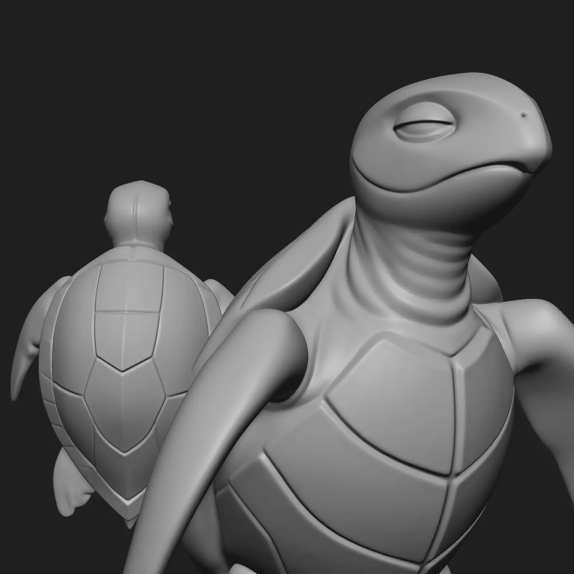 Home Decorations & Ornaments STL Download - Mystical Sea Turtle ...