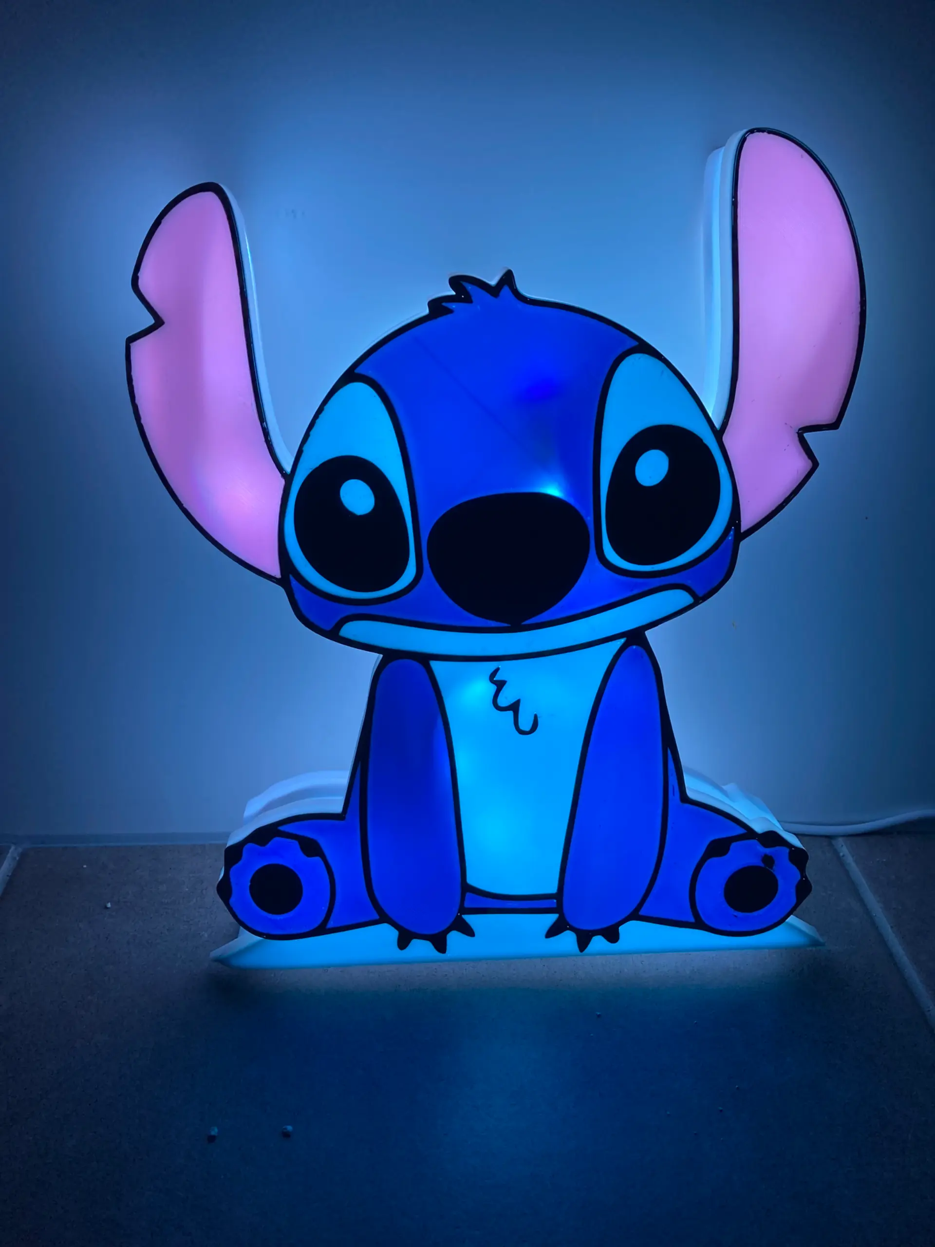 Free Lighting & Lamps STL Download - Stitch Light Box Wall and Standby ...
