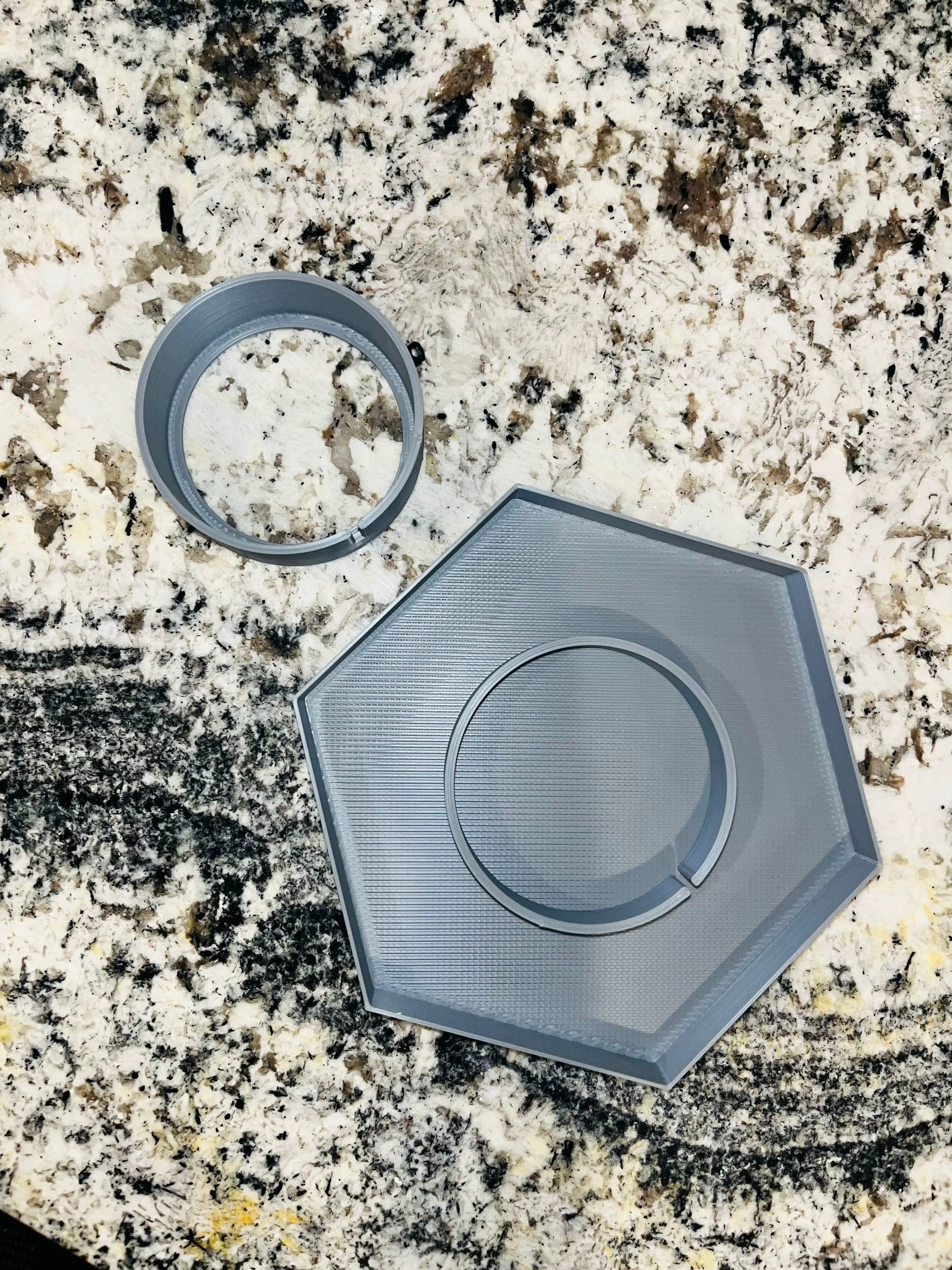 Lighting & Lamps STL Download - HEX WALL BUILD FOR LED LIGHTby Weston R