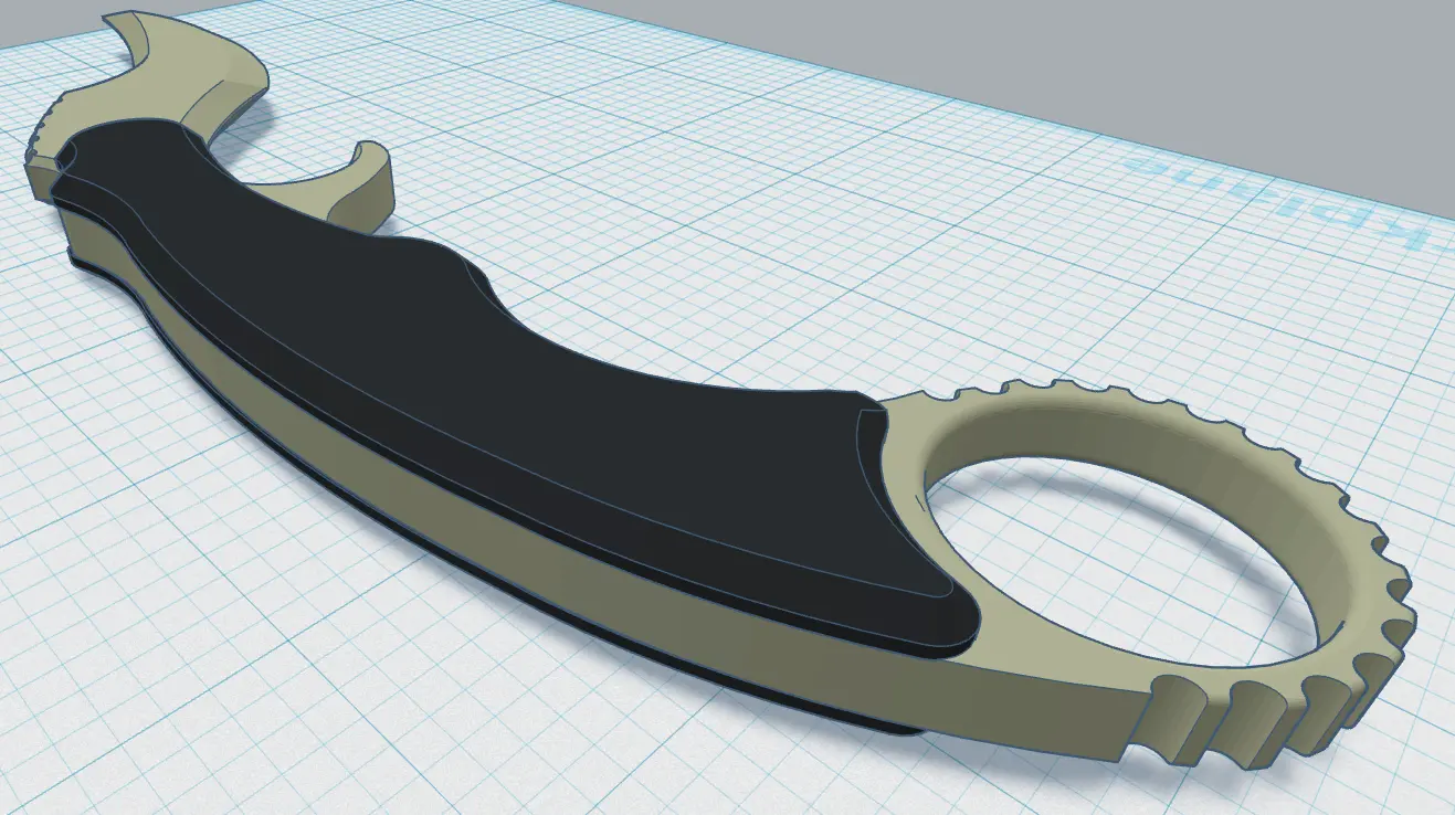 Karambit #16 | 3D models download | Creality Cloud