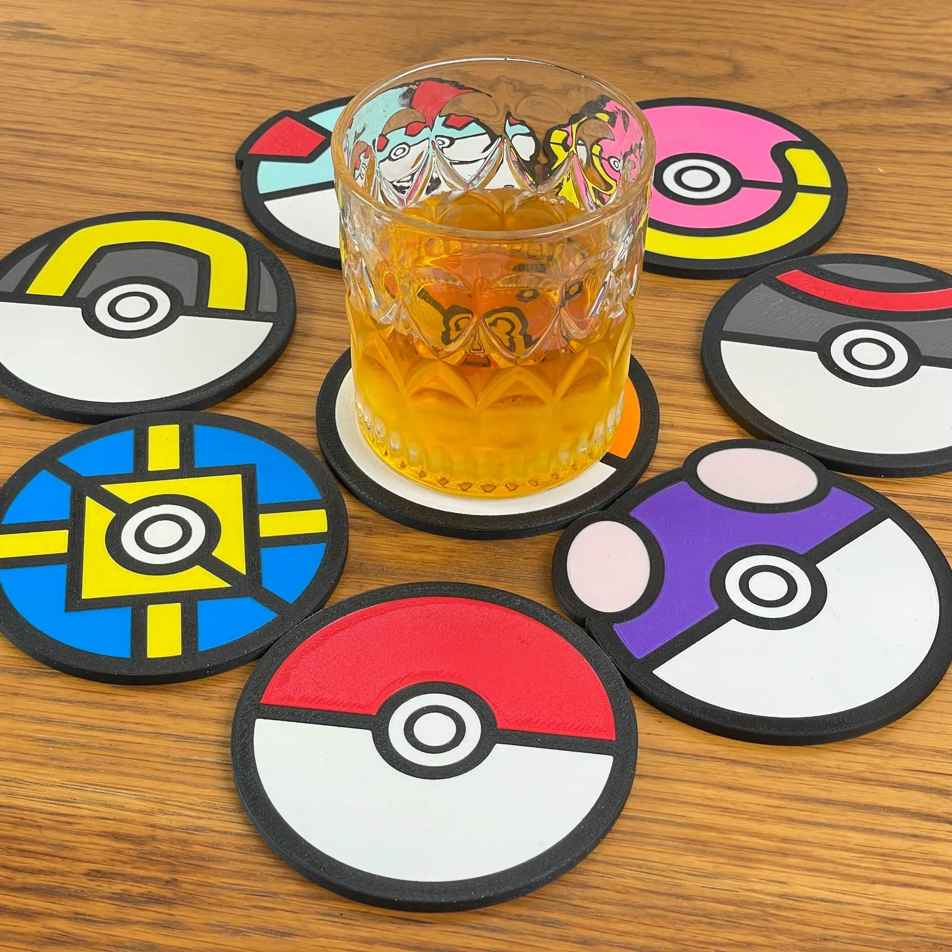 3D Printer Files | 3MF File | Pokemon Ball Coaster | Creality Cloud