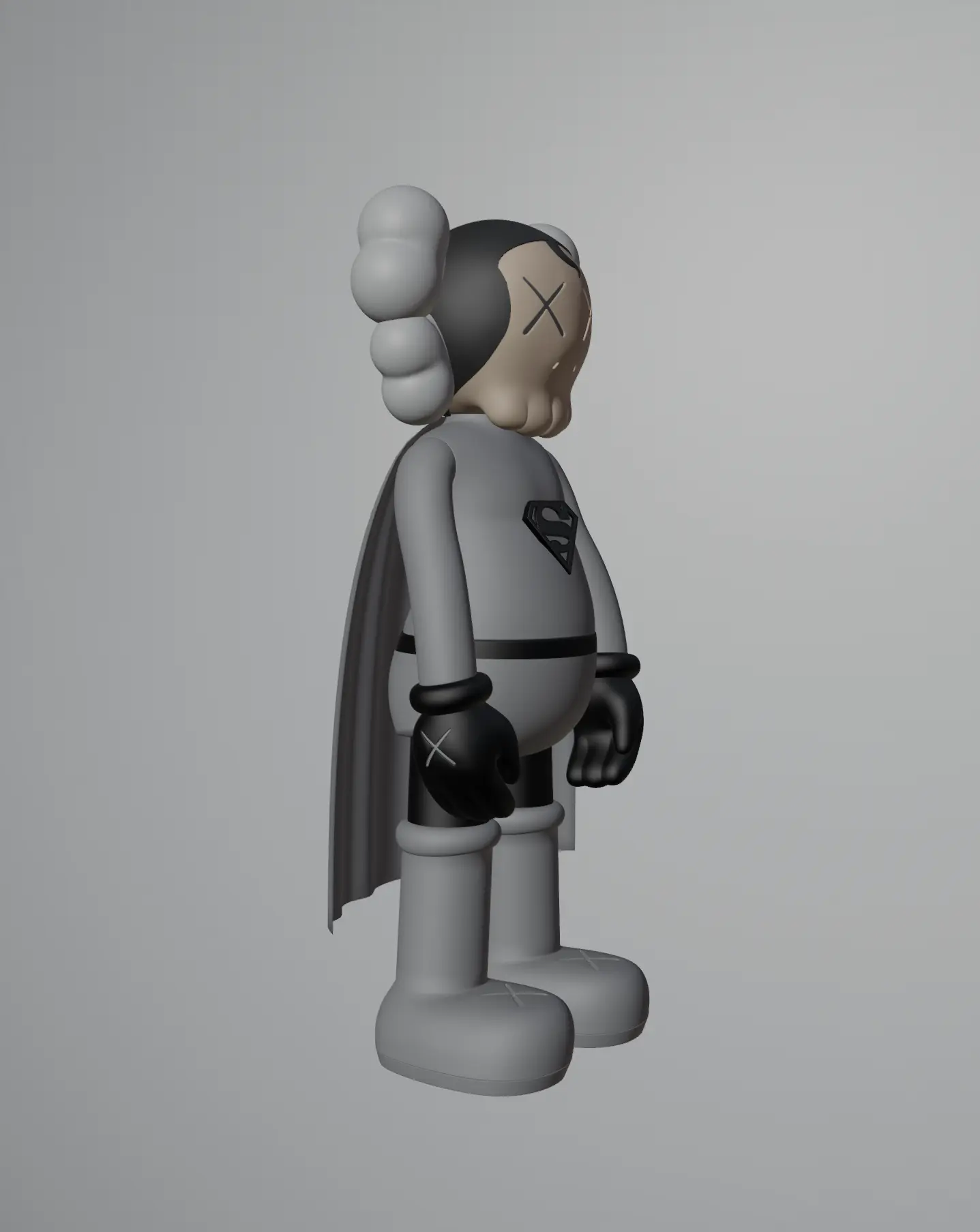 Other STL Download - Kaws Superman Classic Art Toy Fan Artby DanntZC