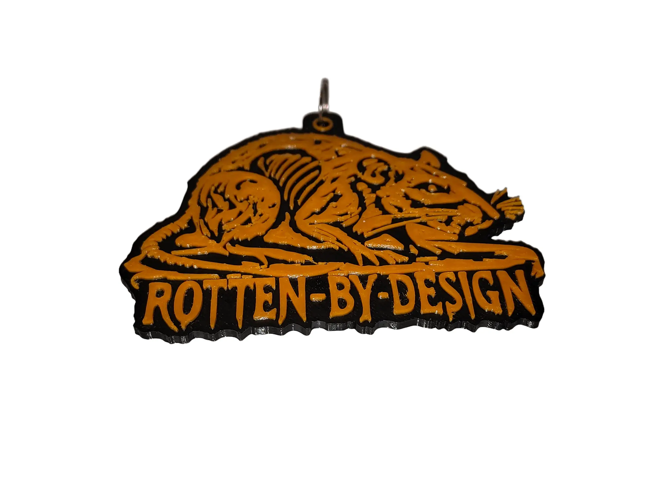 3D Printer Files | 3MF File | Rotten-By-Design - Logo Keyring ...