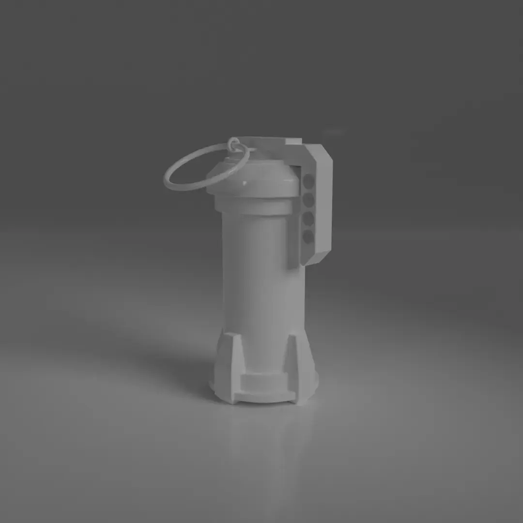 Game Props STL Download - flash grenade cosplayby Deon Mathew