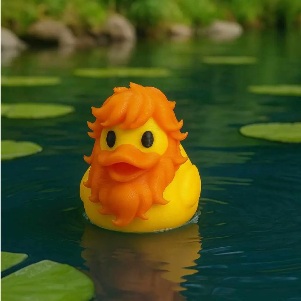 3D Printer Files | 3MF File | Kurtis the Bearded ducky | Creality Cloud