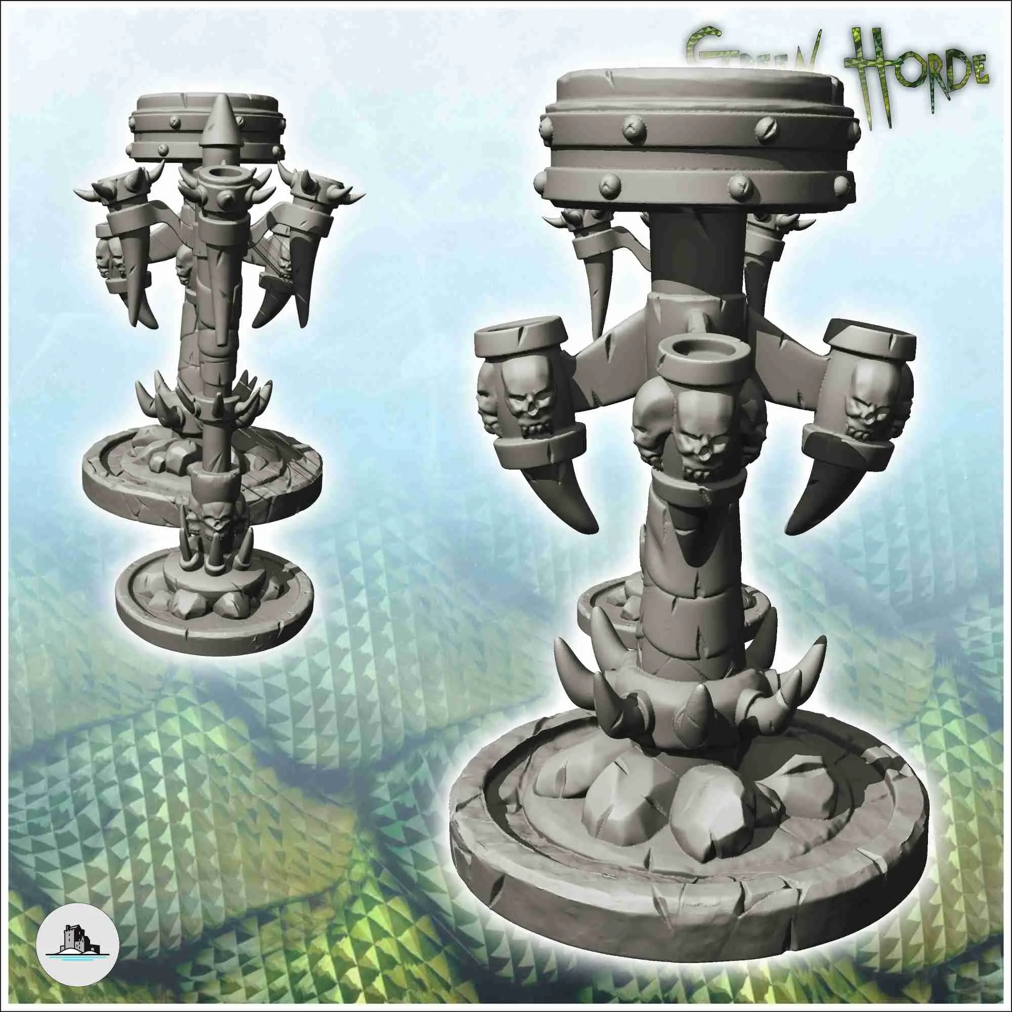 Other STL Download - Set of two torch target markers (5) - miniatures ...