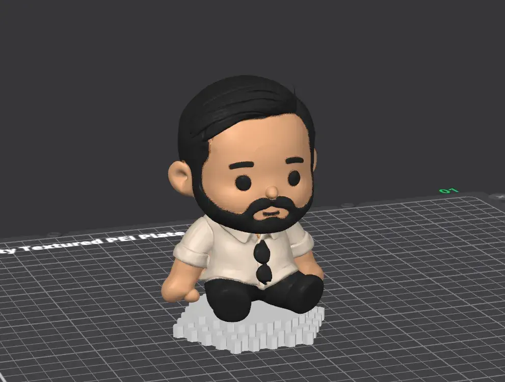 3D Printer Files | 3MF File | Mini Me Statue | Creality Cloud